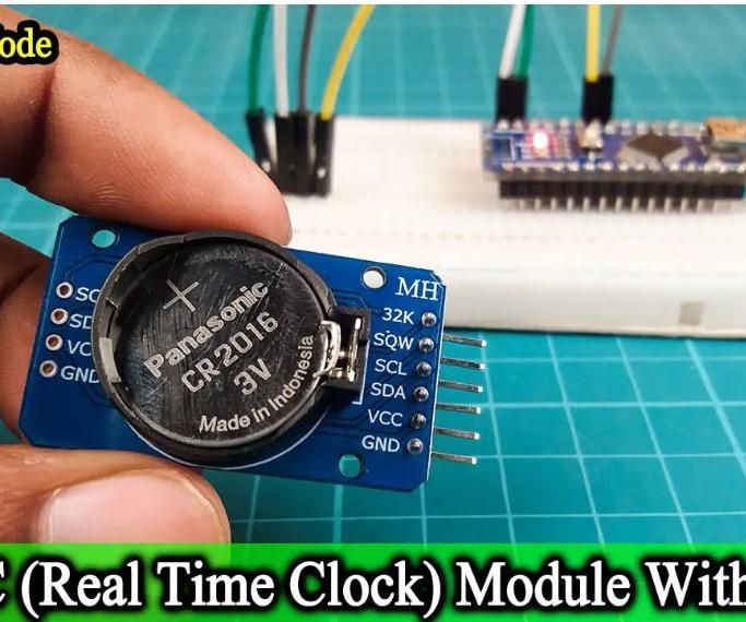 How Does Work RTC(Real Time Clock) Module With Arduino : 6 Steps ...
