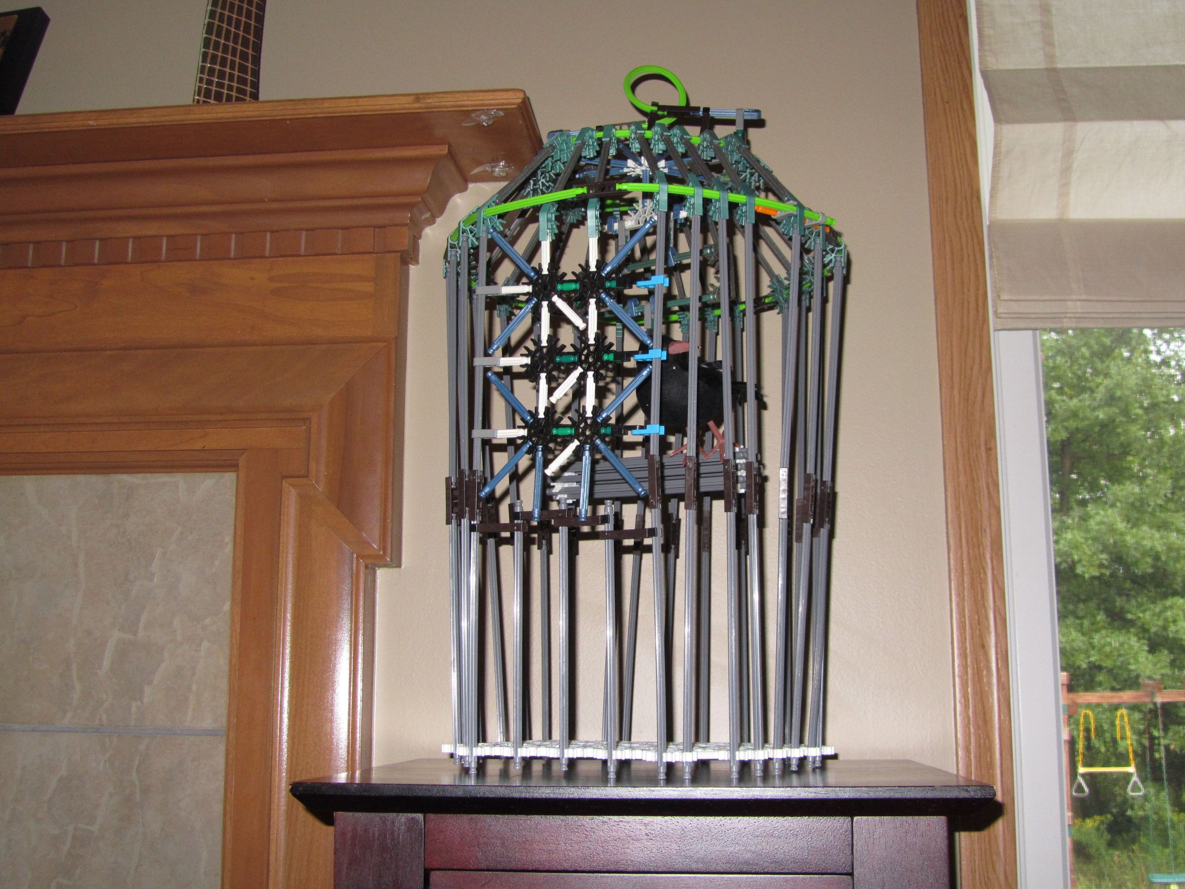Build a K'nex Bird Cage! : 7 Steps - Instructables