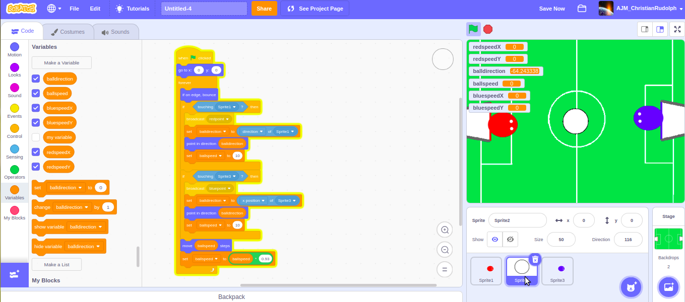 How to Make a Football Game in Scratch : 16 Steps - Instructables