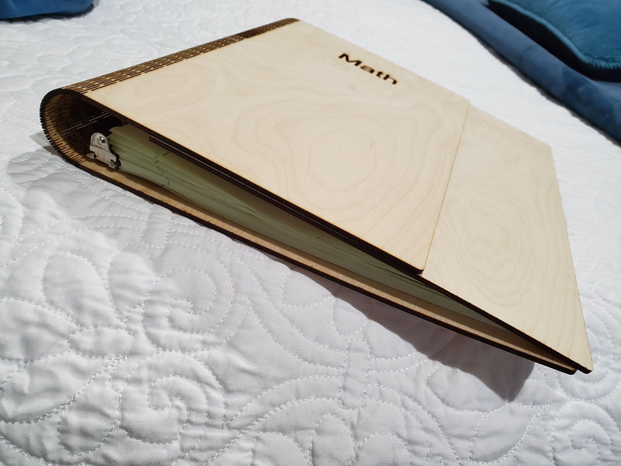 Laser Cut Living Hinge Binder : 7 Steps - Instructables