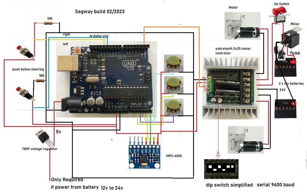 Arduino Segway 4 Steps With Pictures Instructables
