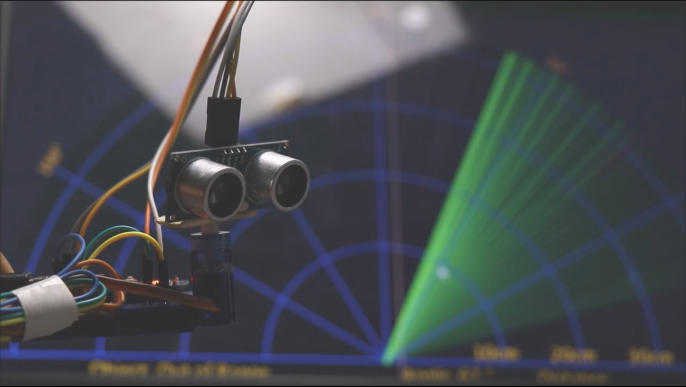 How to Make RADAR Using Arduino for Science Project | Best Arduino ...