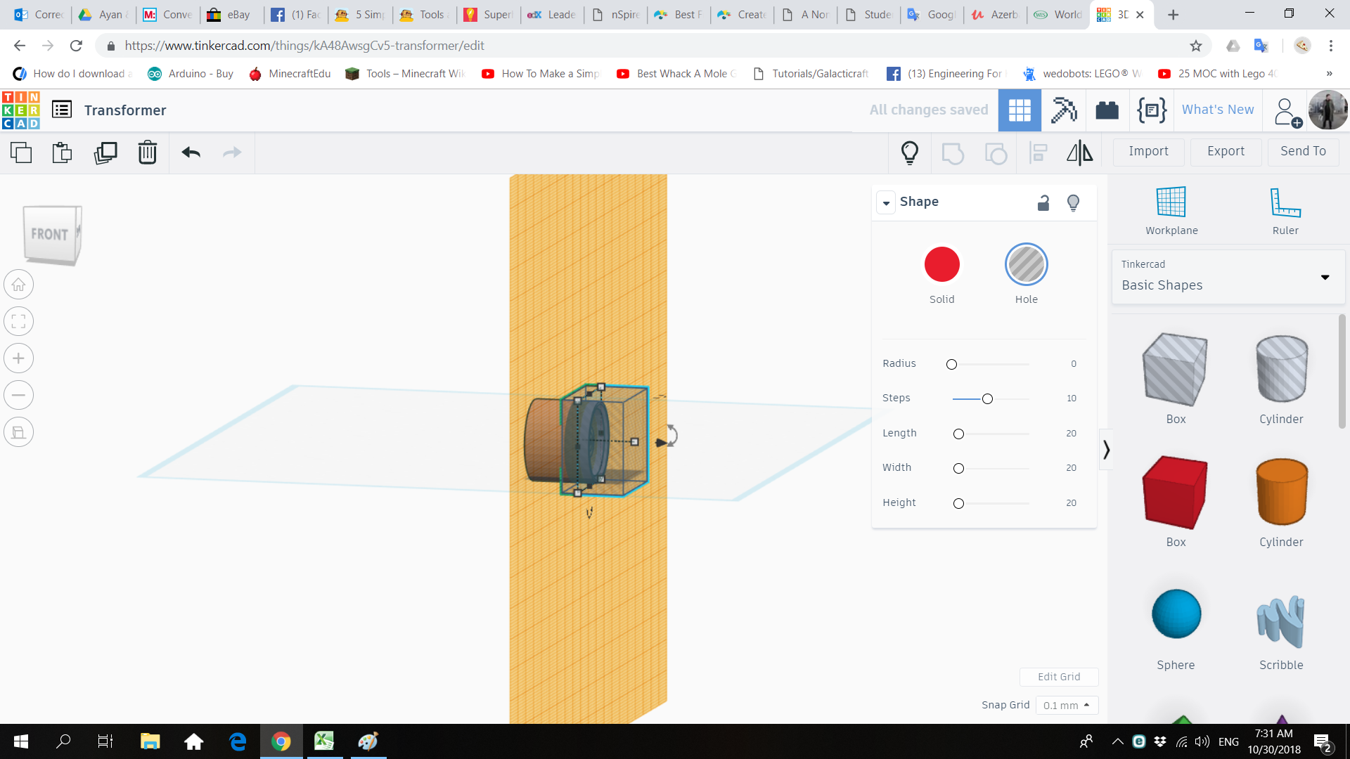 Creating a Transformer With Tinkercad : 15 Steps (with Pictures) - Instructables