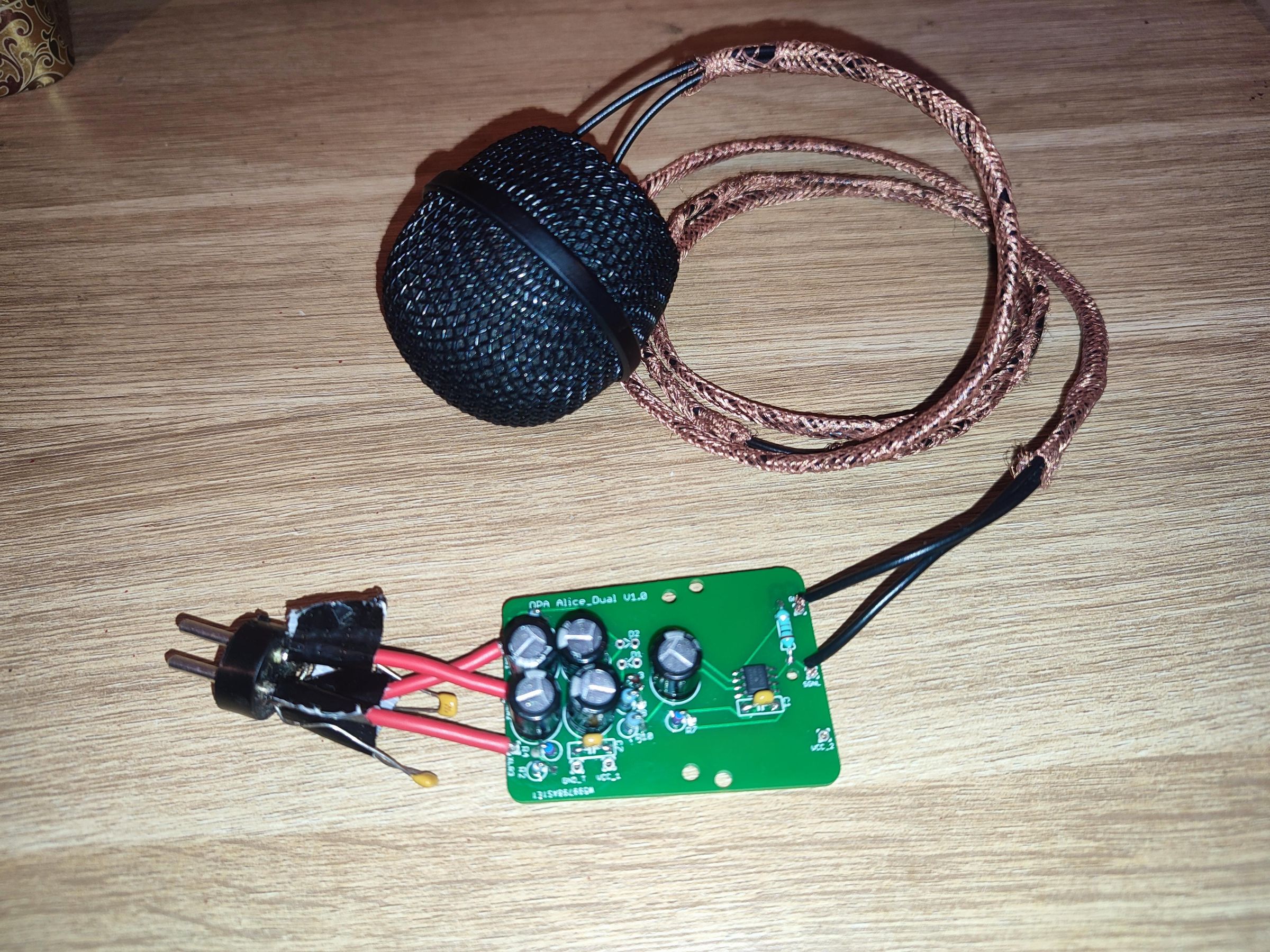 OPA Based Alice Microphones: a Cardioid and a Figure 8 : 8 Steps (with ...