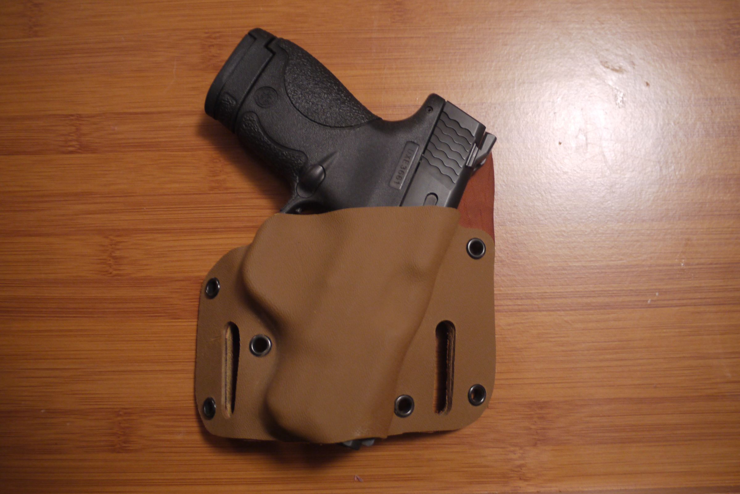 Leather/Kydex Holster : 10 Steps - Instructables