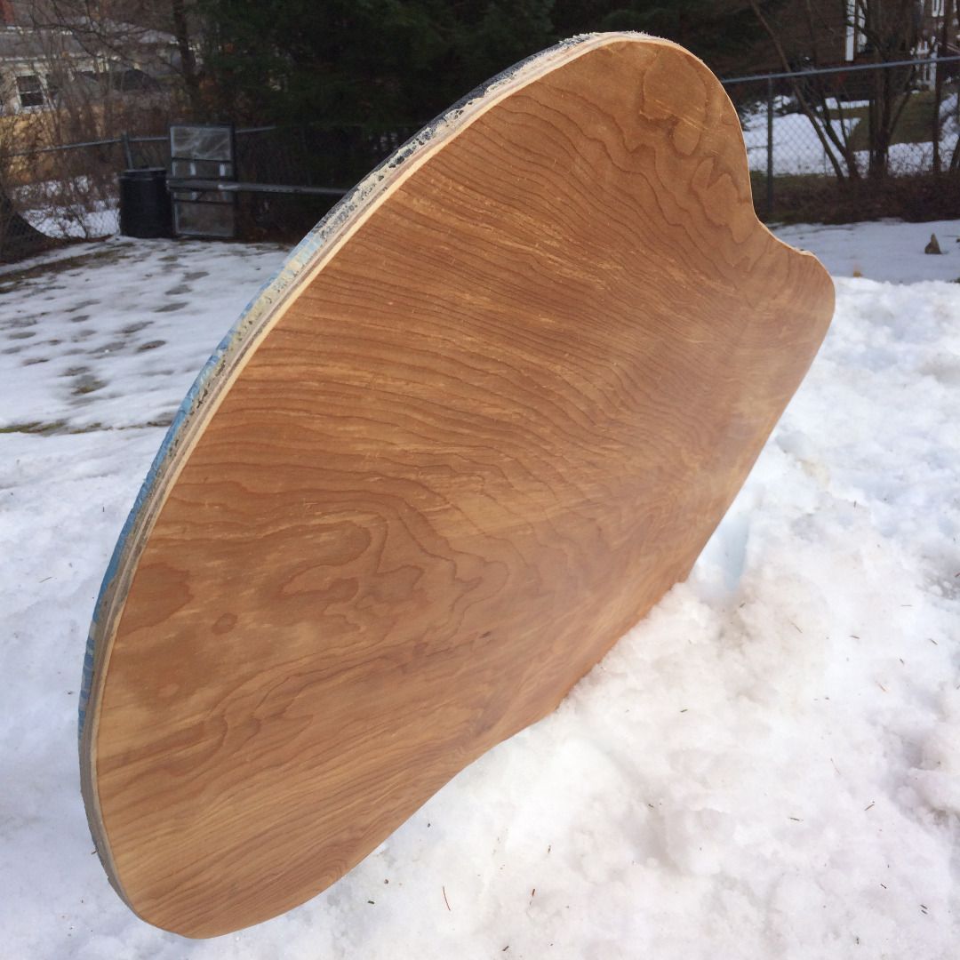 Rehab Foam Snow Sled With Luan (plywood) : 4 Steps (with Pictures ...