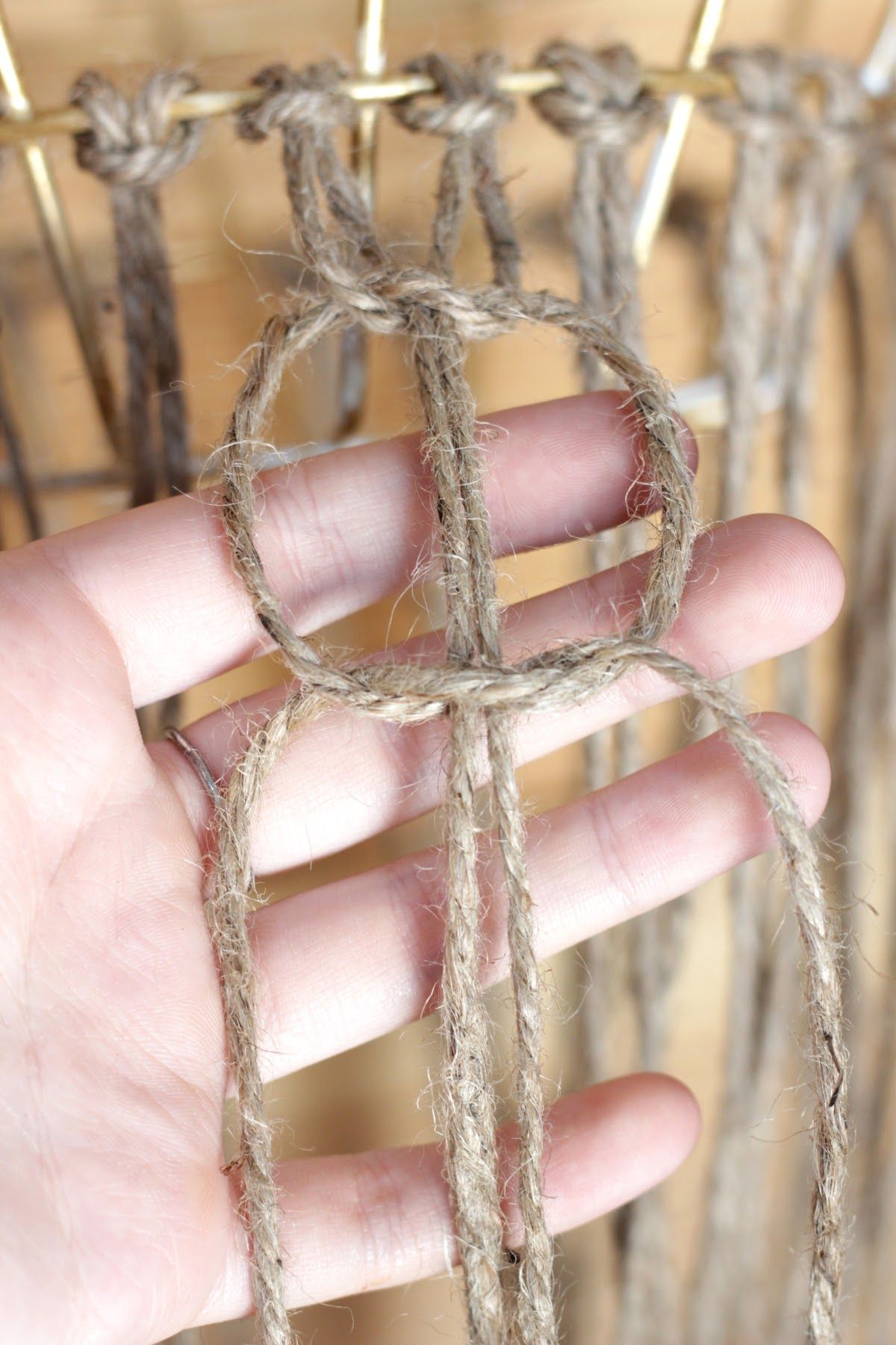 DIY Macrame Hanging Chandelier : 5 Steps (with Pictures) - Instructables