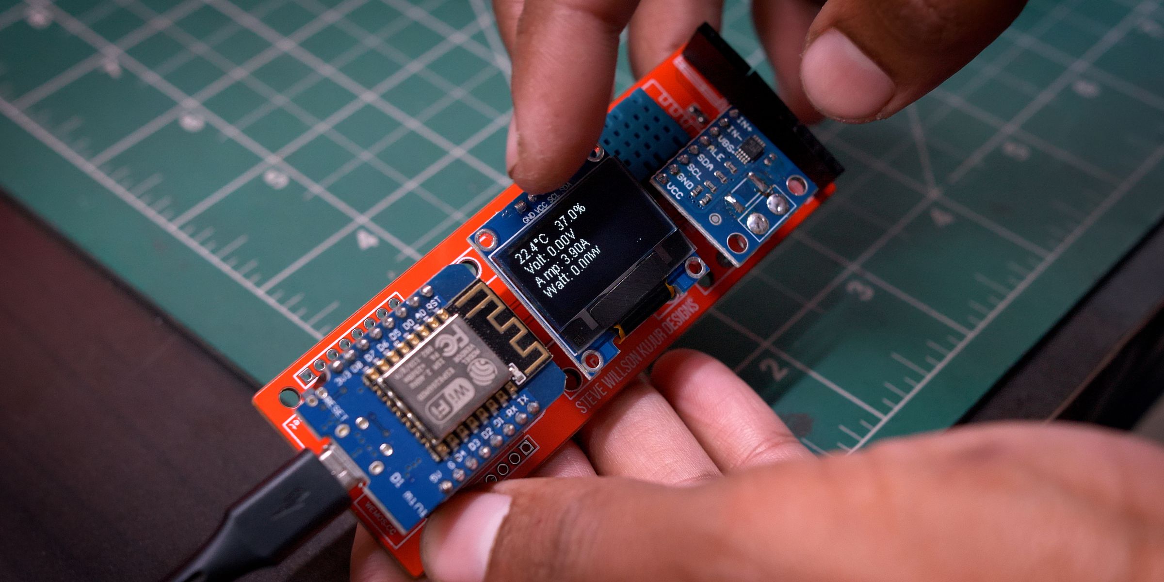 DIY Wireless Power Meter | 100VDC 100A : 16 Steps (with Pictures ...
