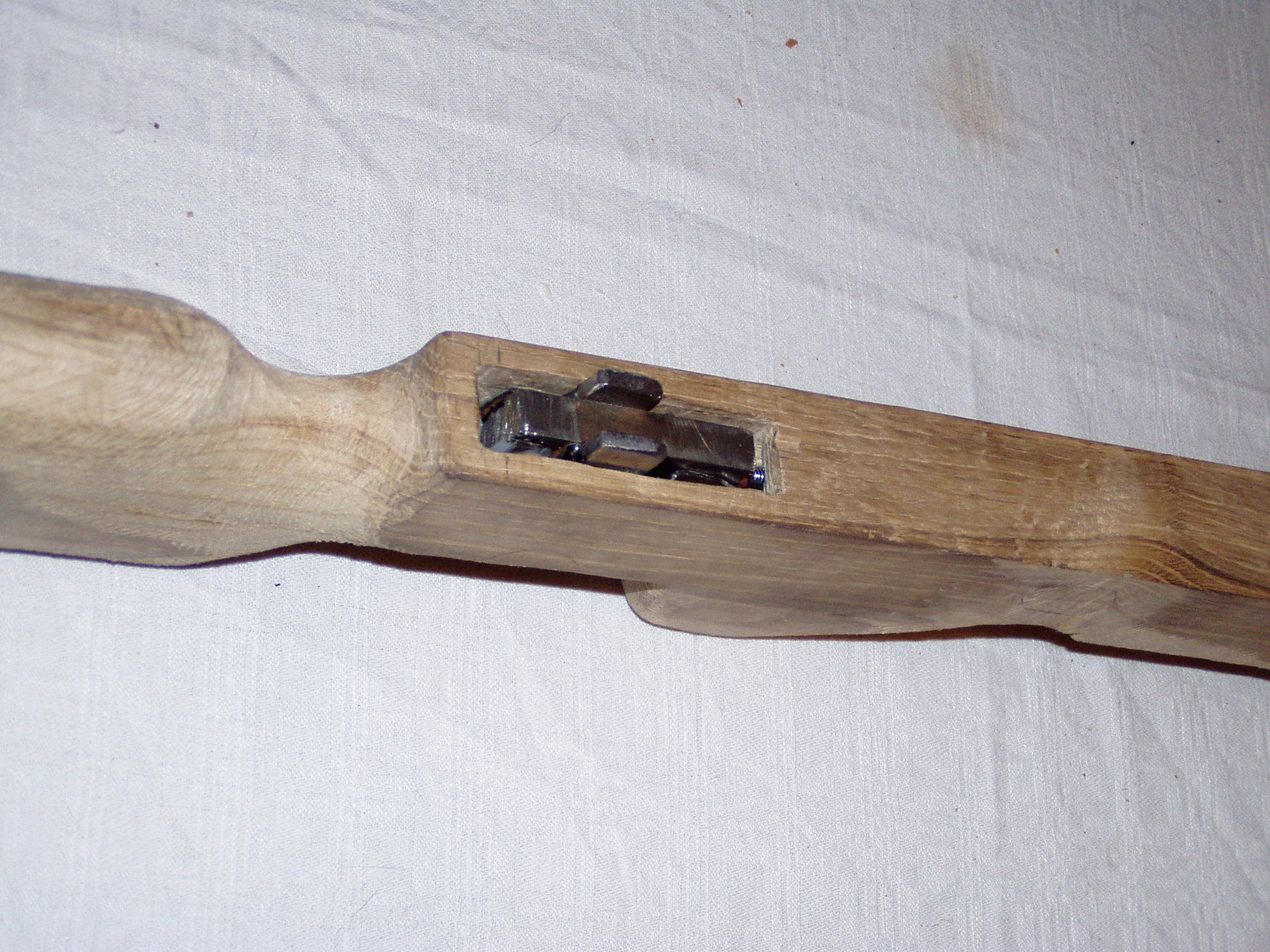 Crossbow With Wooden Stock and Rattan Bow : 5 Steps (with Pictures ...