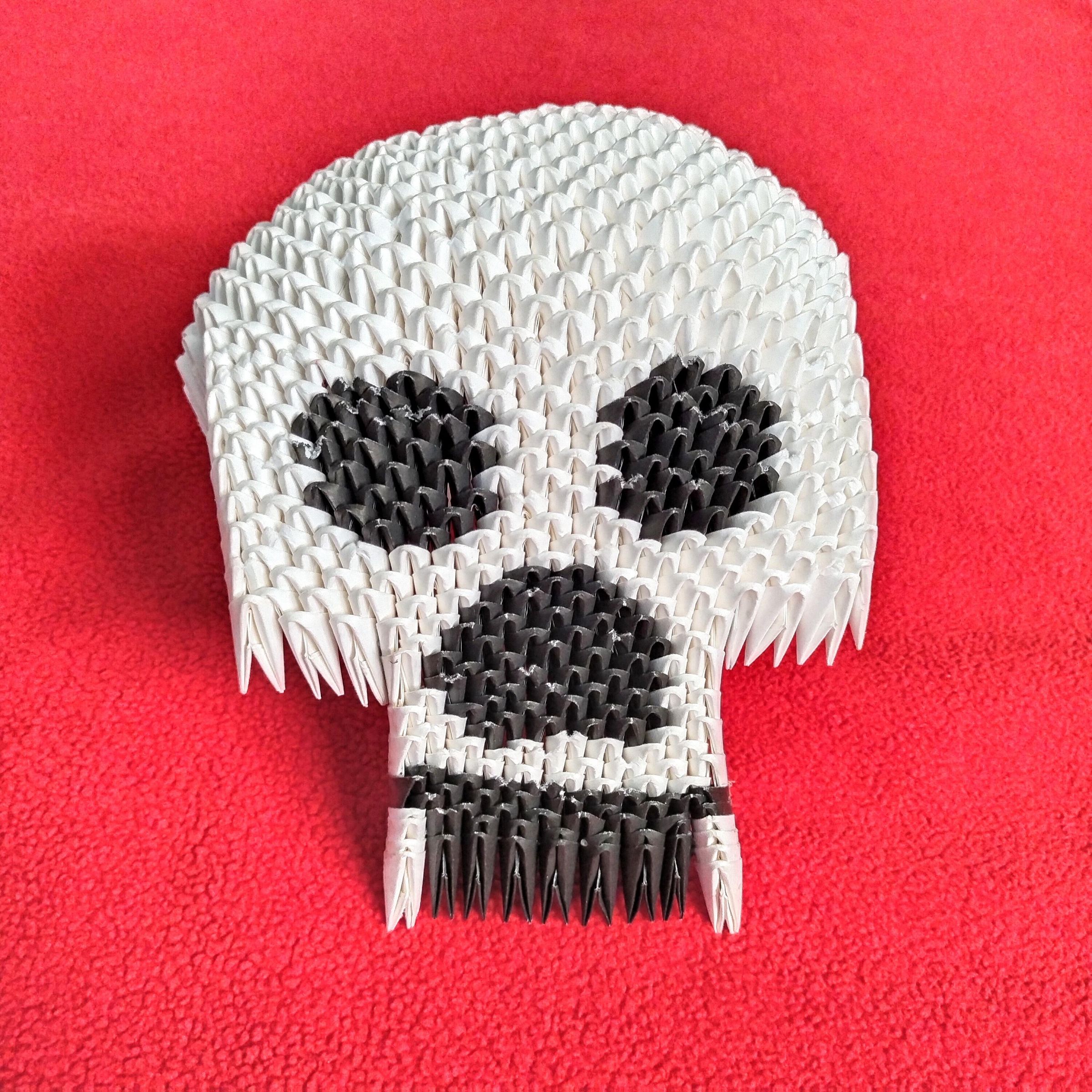 ORIGAMI SKULL MASK : 10 Steps (with Pictures) - Instructables