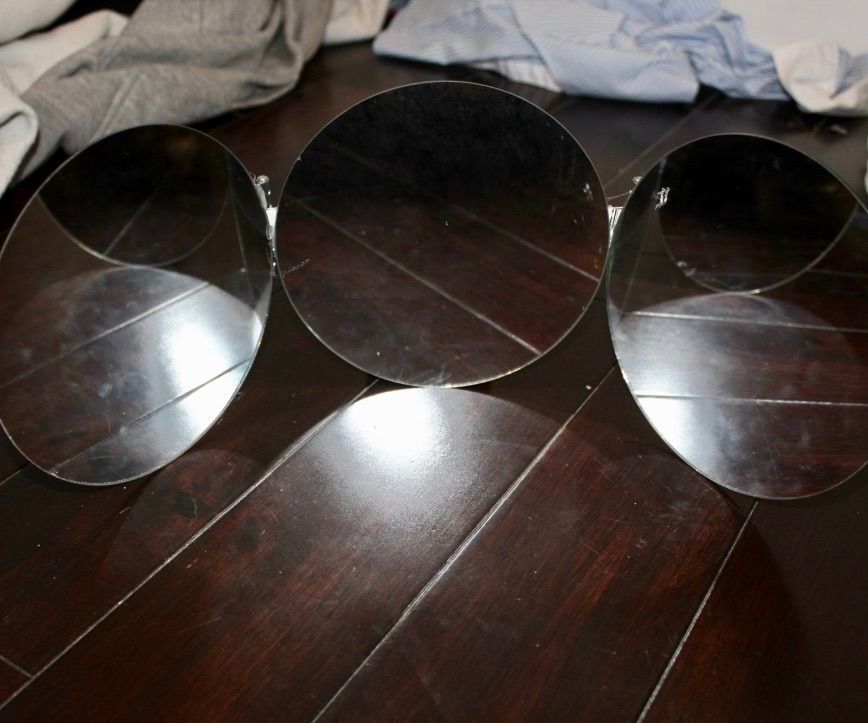 Foldable, Portable, Compact Triple Mirror Setup : 4 Steps (with ...
