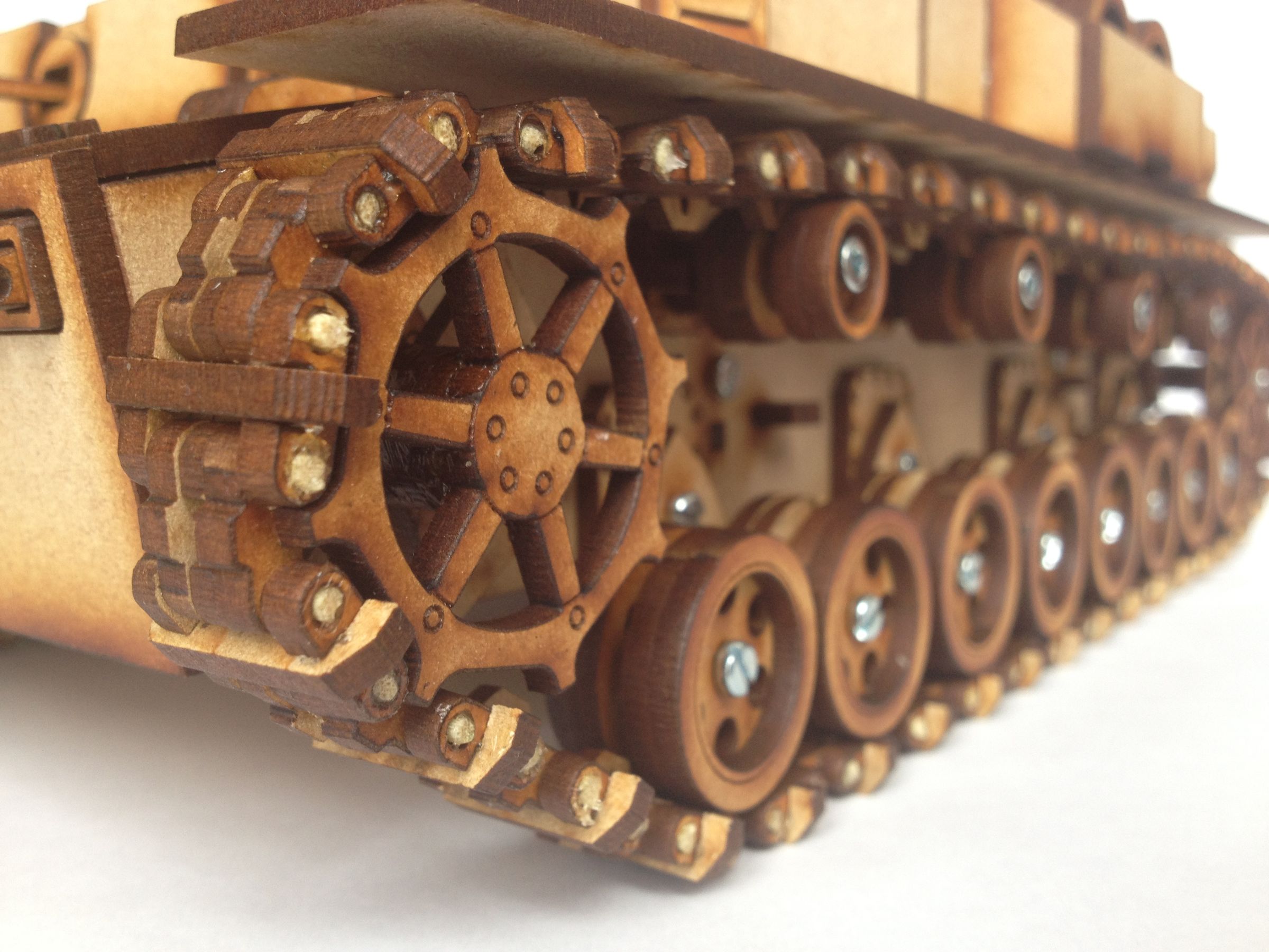 Carter's Lasercut Tank - Panzer IV G/H (motorized) : 10 Steps (with ...