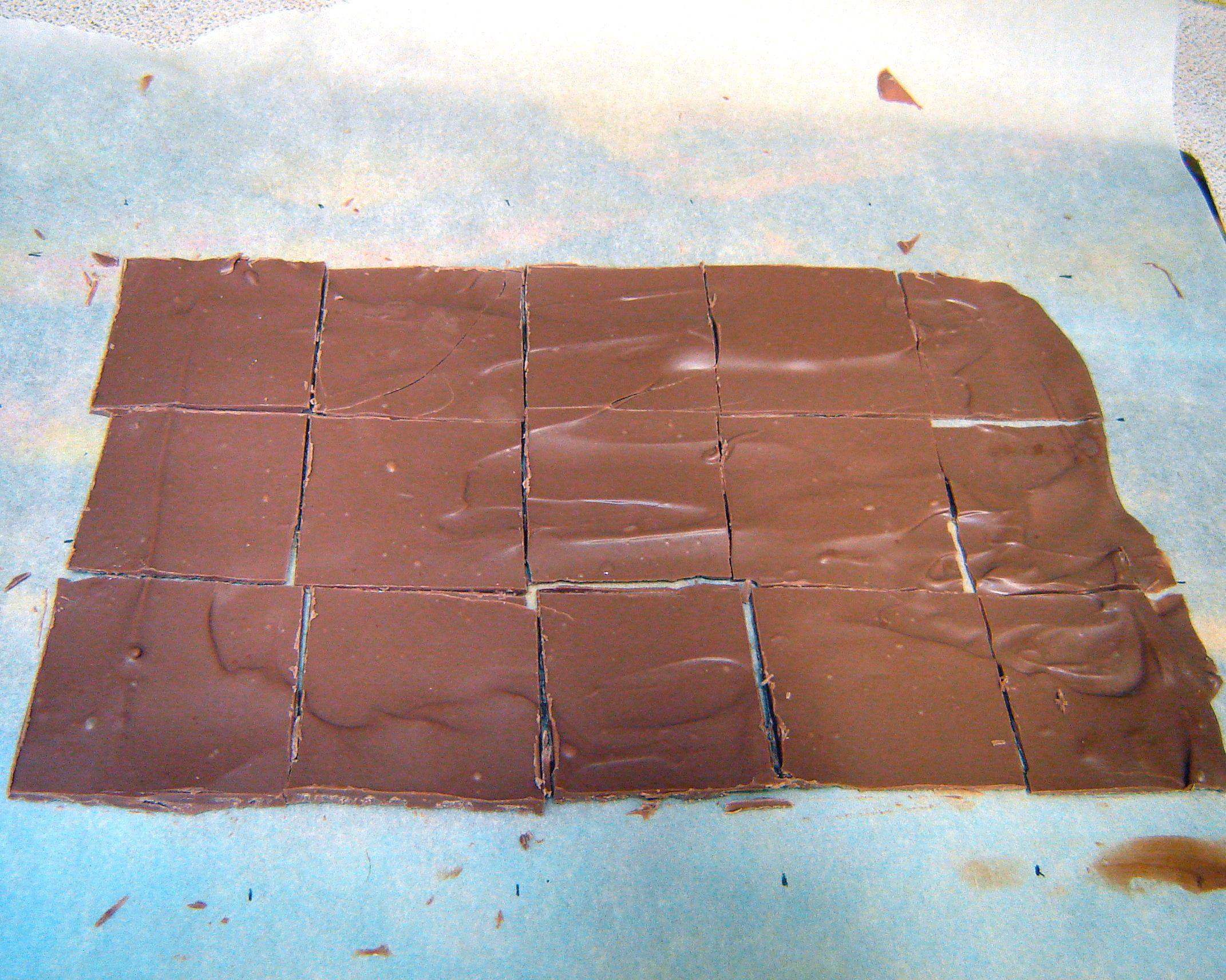 How to Make Chocolate Scrabble Tiles : 5 Steps (with Pictures ...