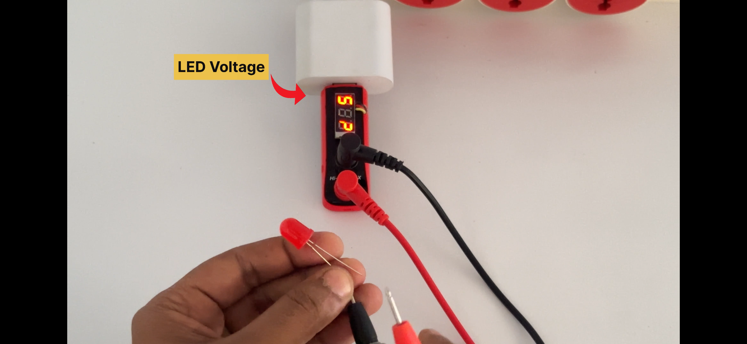 DIY LED Voltage Tester – Test Any DC Voltage With LEDs! : 11 Steps ...