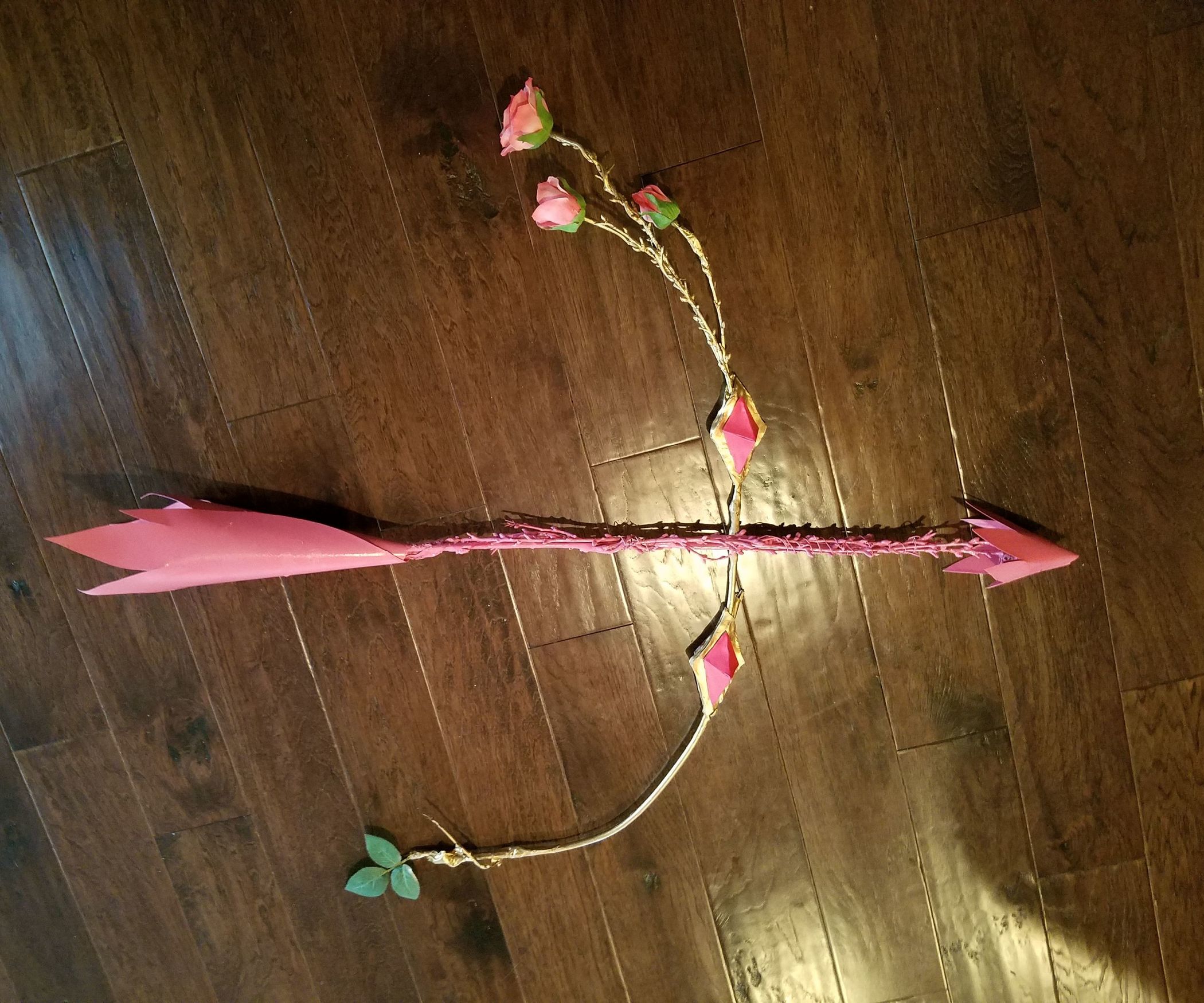 Madoka Kaname Magical Flower Bow and Arrow Set (cosplay Magical Girl ...