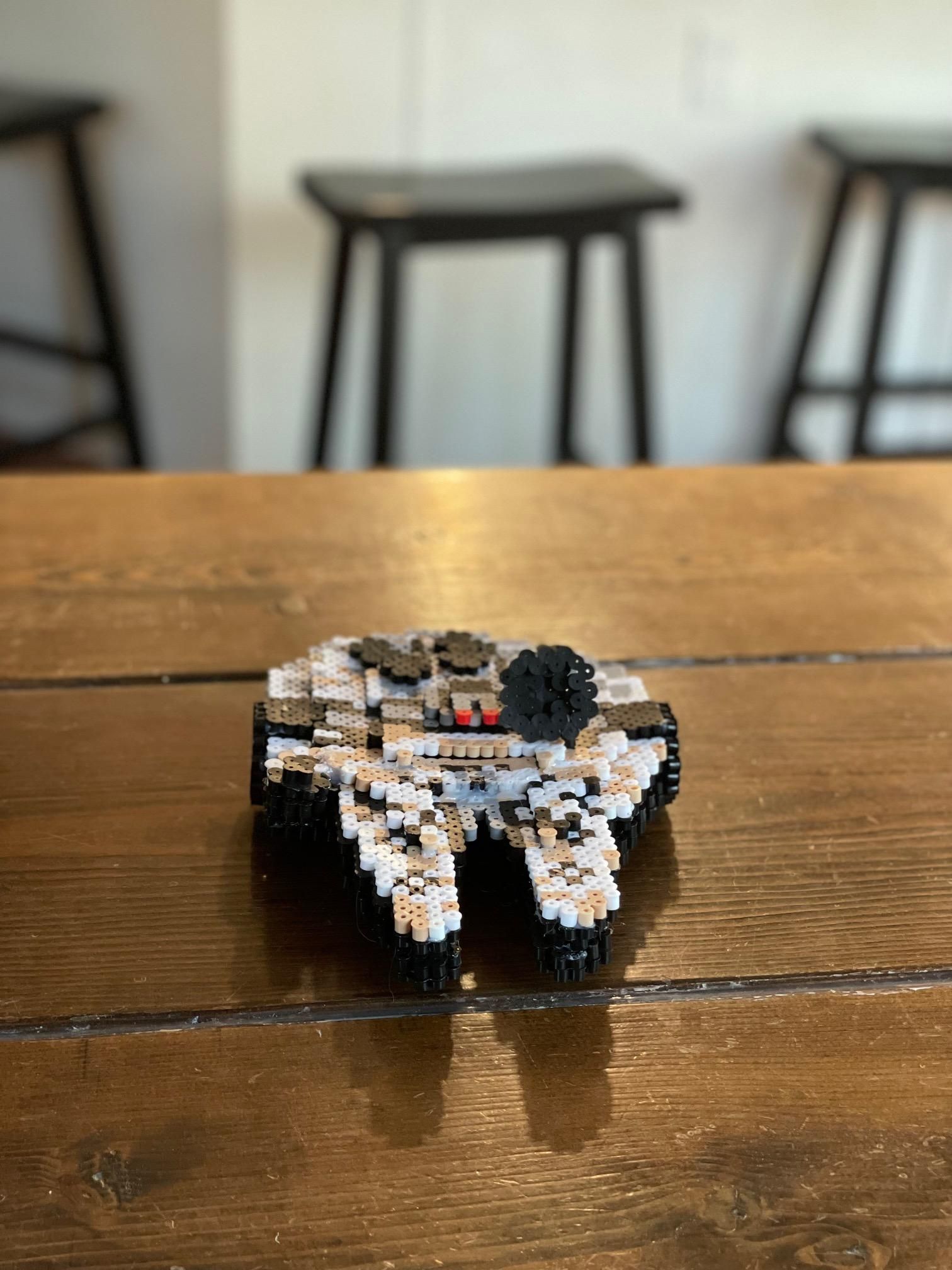 3d Perler Bead Millennium Falcon : 14 Steps (with Pictures) - Instructables
