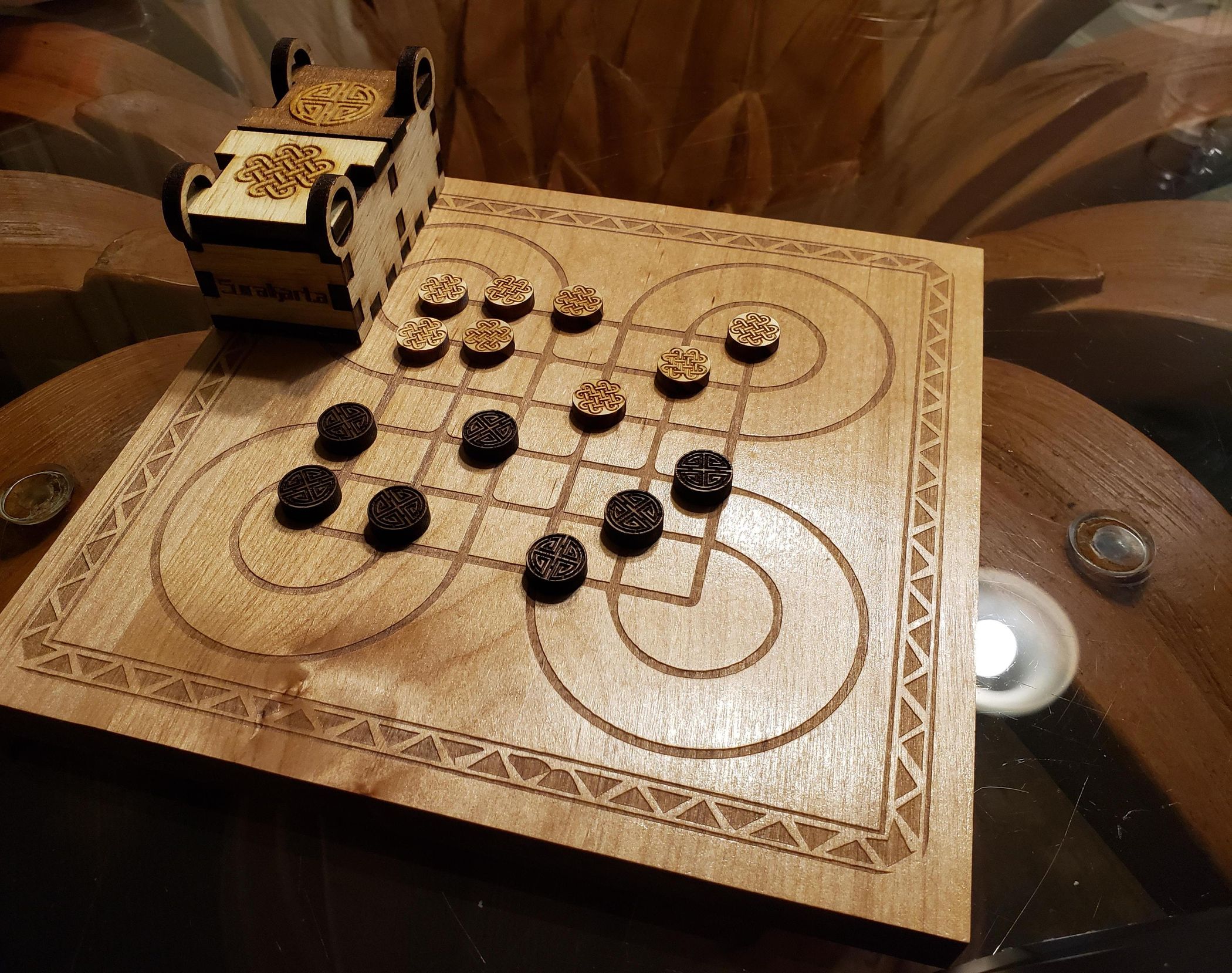 Surakarta/Roundabouts Tabletop Game : 5 Steps (with Pictures ...