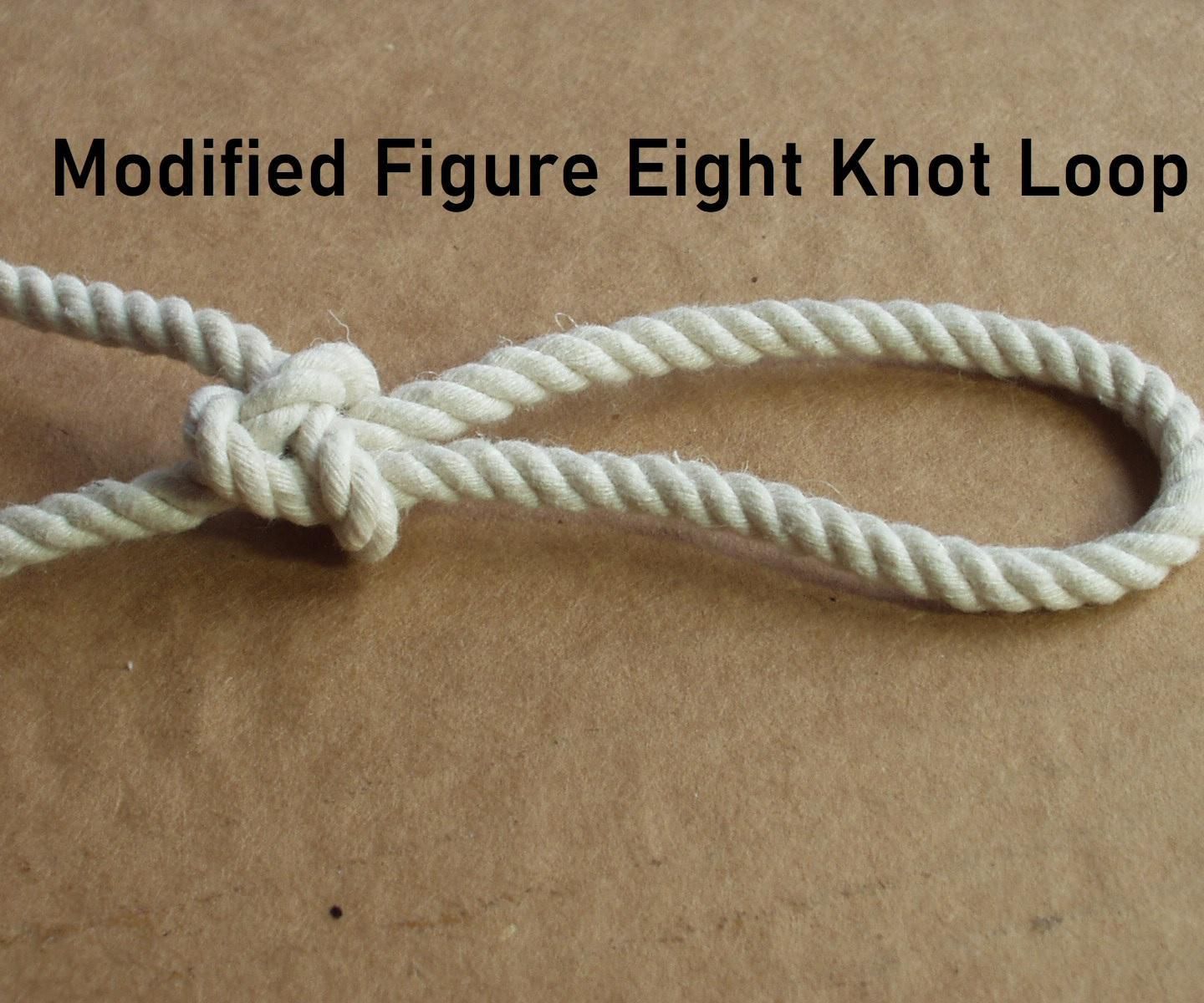 Modified Figure Eight Knot Loop : 7 Steps (with Pictures) - Instructables