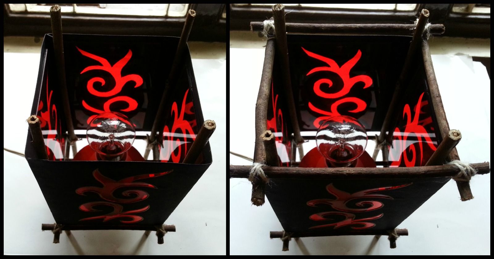 DIY Tribal Art Inspired Lamp : 6 Steps (with Pictures) - Instructables