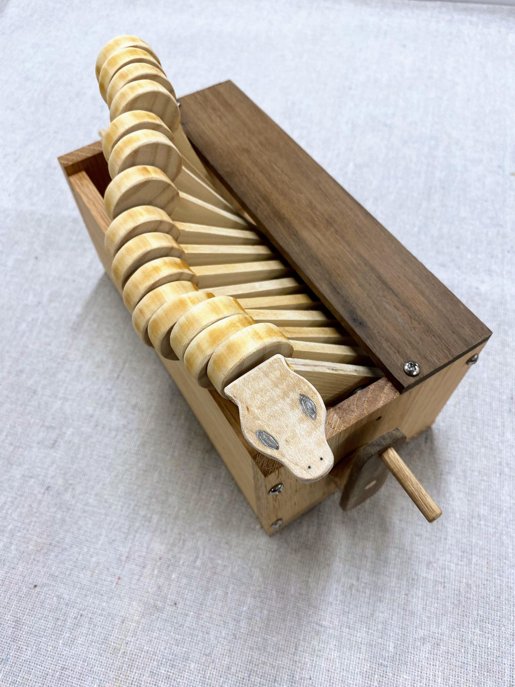 Slithering Snake Automaton : 6 Steps (with Pictures) - Instructables
