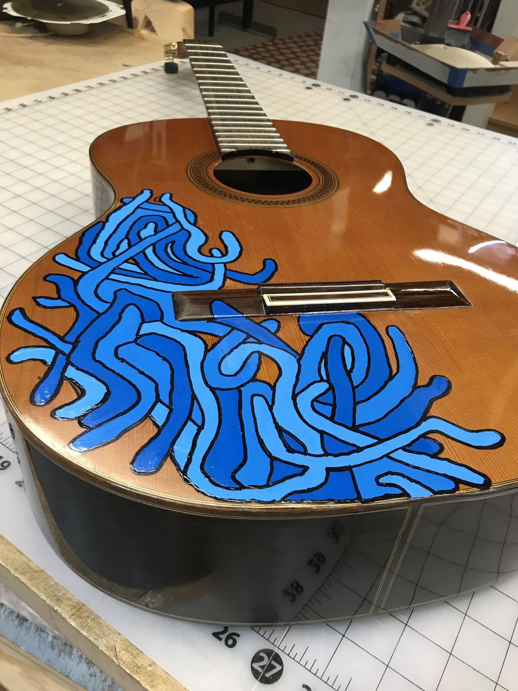 Broken Guitar Fix & Paint Job : 15 Steps (with Pictures) - Instructables