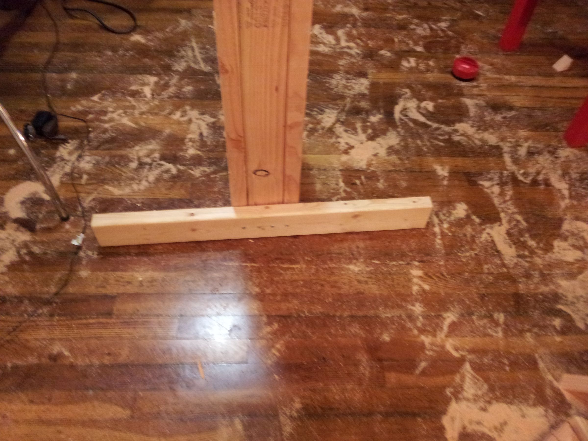 Vertical Bike Rack From 2x4s (single Bike) : 5 Steps (with Pictures ...