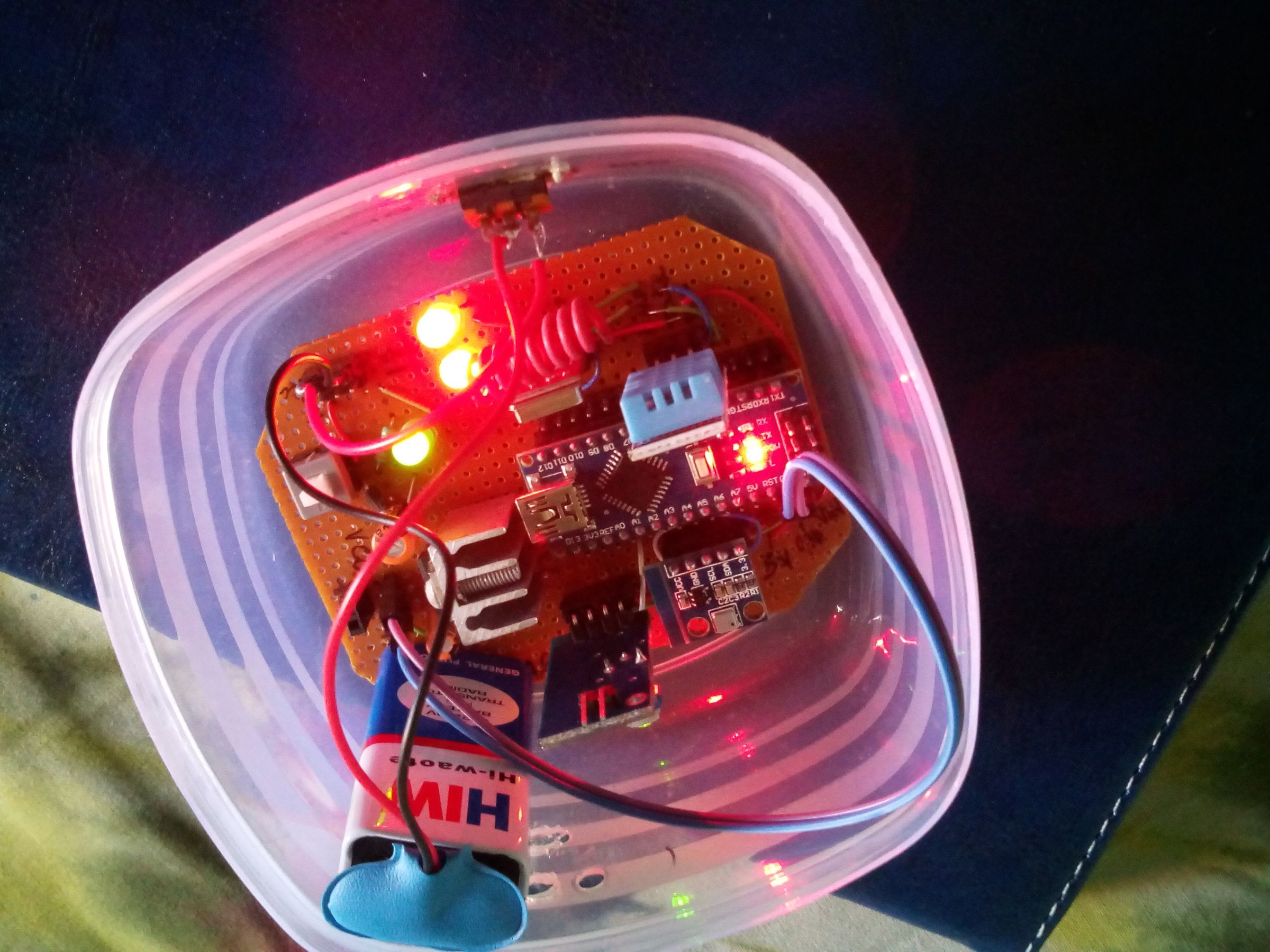 WIRELESS AUTOMATED WEATHER STATION USING ARDUINO : 8 Steps (with ...