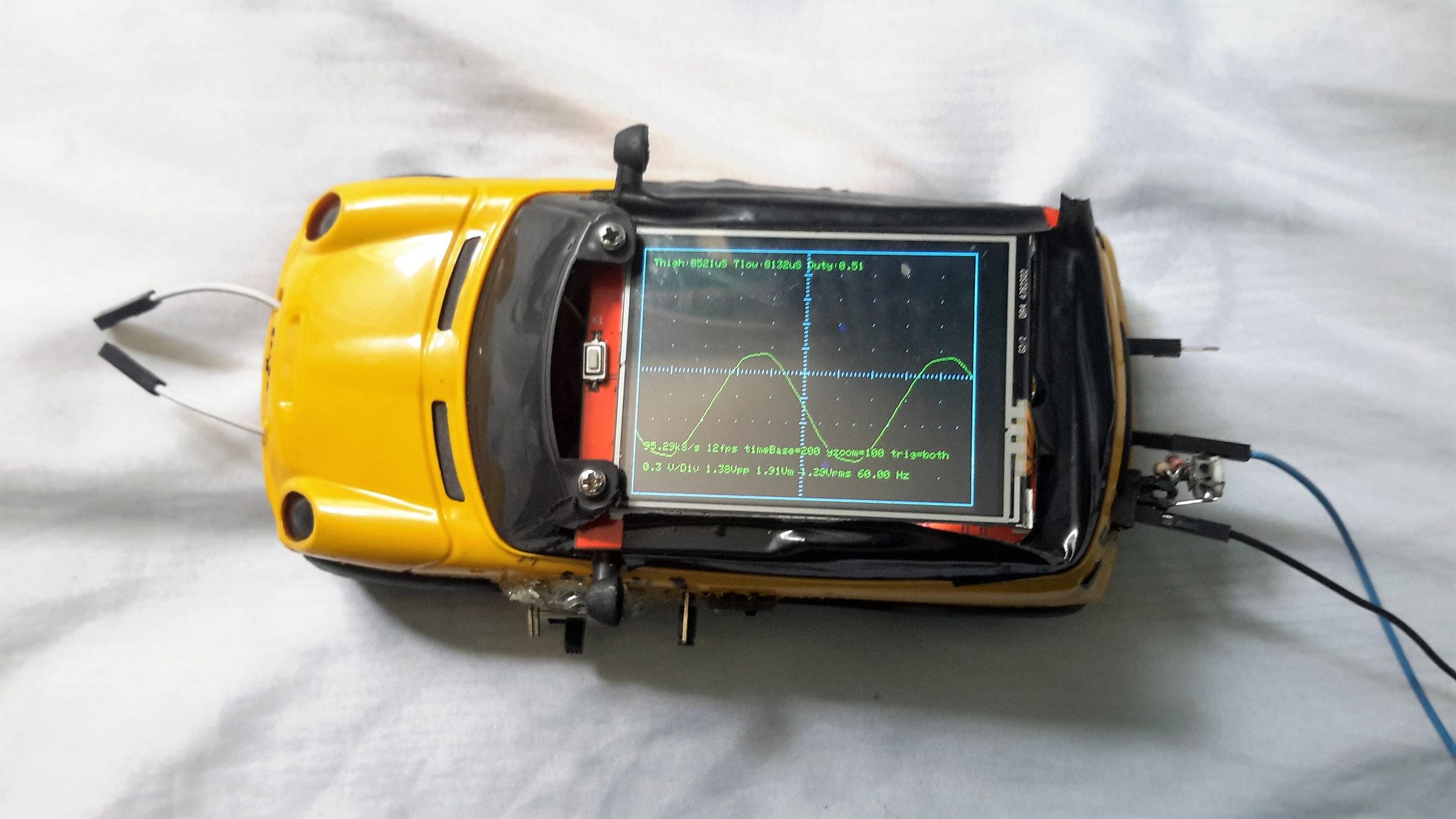 Fast, Portable and Affordable Oscilloscope and Inductance Meter : 7 ...