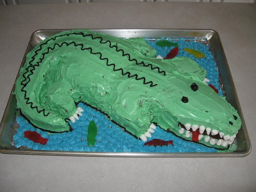 Alligator Cake : 6 Steps (with Pictures) - Instructables