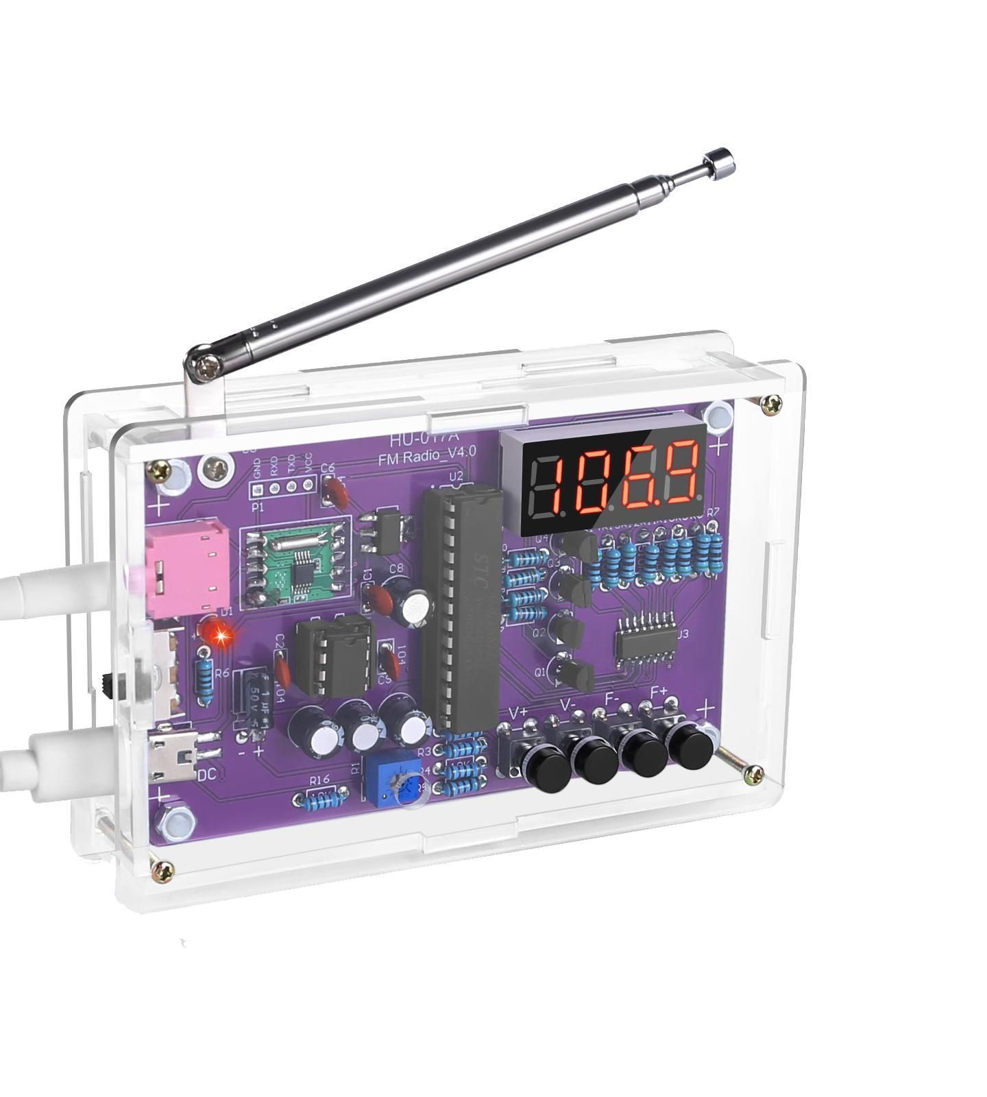 FM Radio Kit Soldering Project With Headphone Jack : 32 Steps ...