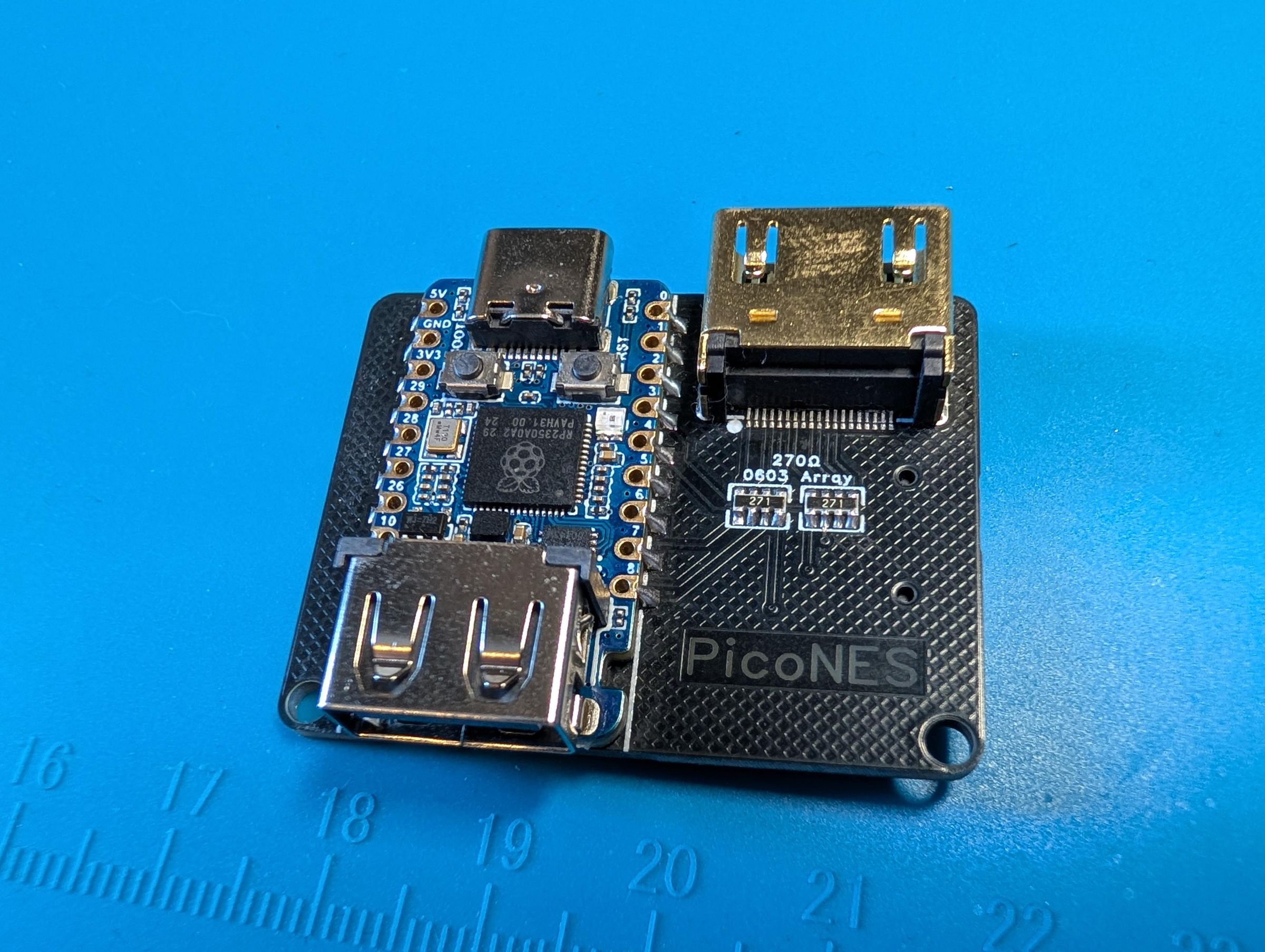 PicoNES - RaspberryPi Pico Based NES Emulation Console : 6 Steps ...