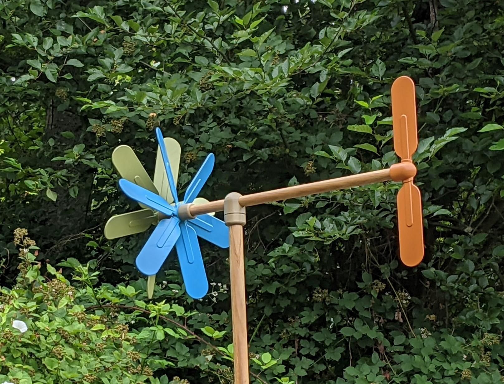 Contrarotating Non Power Generating Wind Turbine : 7 Steps (with ...