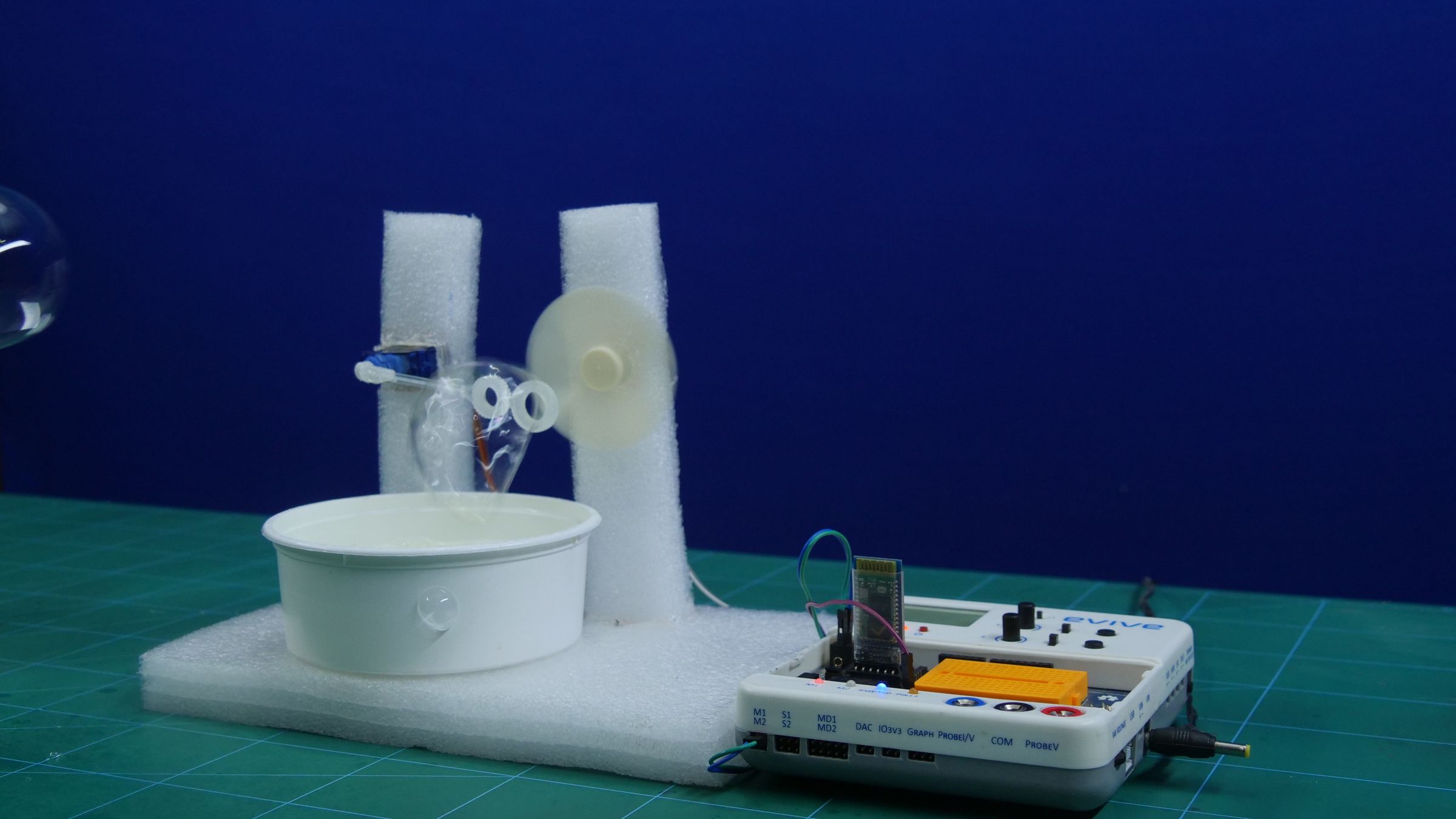 Smartphone Controlled Bubble Blower Using Arduino : 8 Steps (with ...