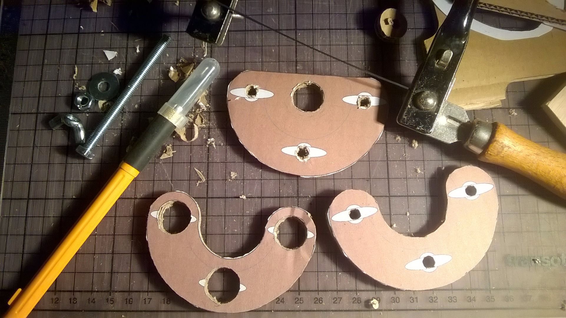 Wooden Precision Mini Router Base for Rotary Tool (with Cardboard ...