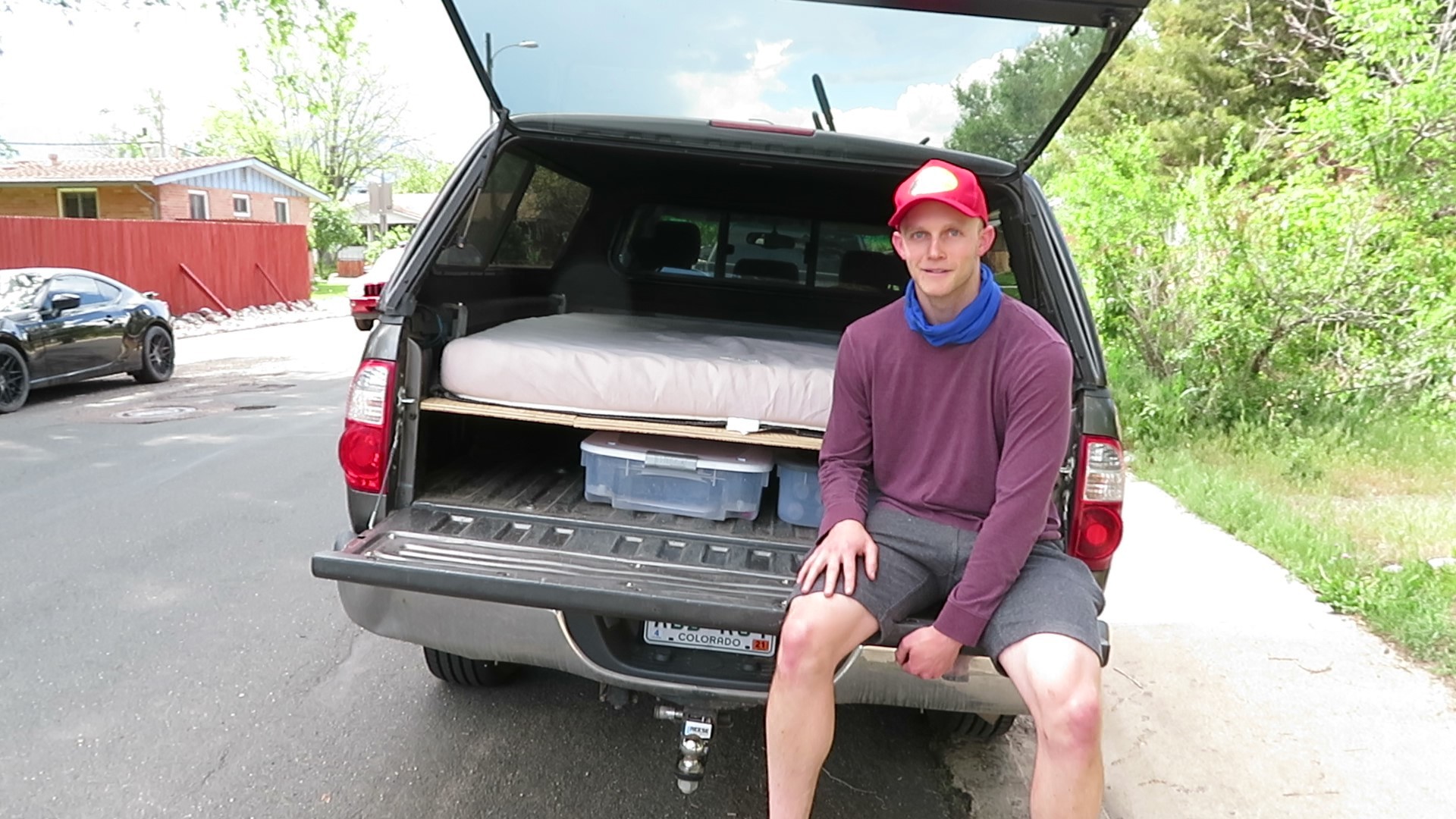 DIY Cheap Minimalist Truck Shell Camper Bed Platform : 5 Steps (with ...