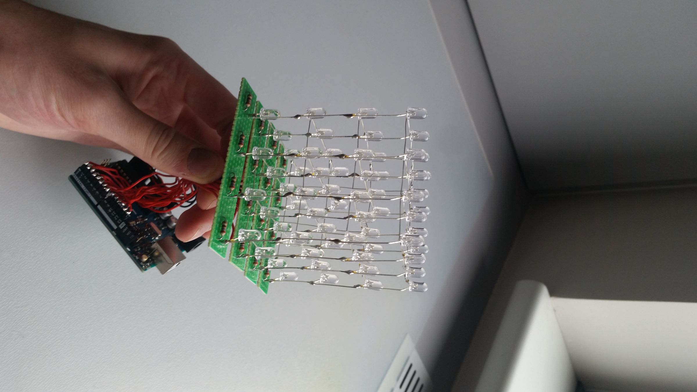 4X4X4 LED Cube W/ Arduino Uno : 8 Steps (with Pictures) - Instructables