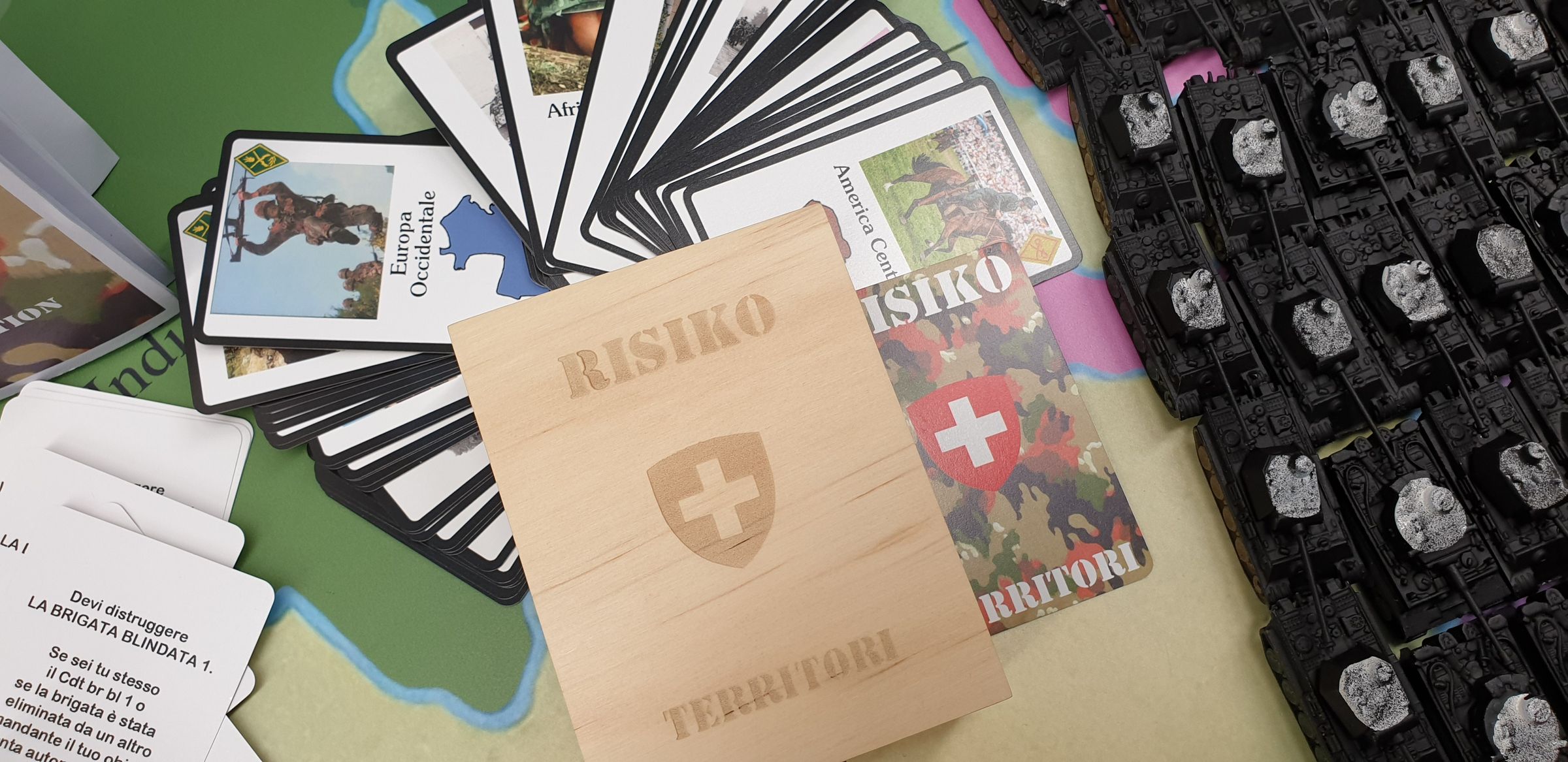 Giant RISK Board Game - Swiss Armed Forces Edition : 14 Steps ...
