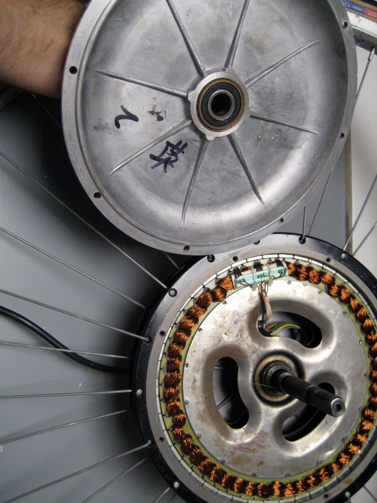 Electric Bike Hub Motor - How to Replace a Hall-effect Sensor : 5 Steps ...
