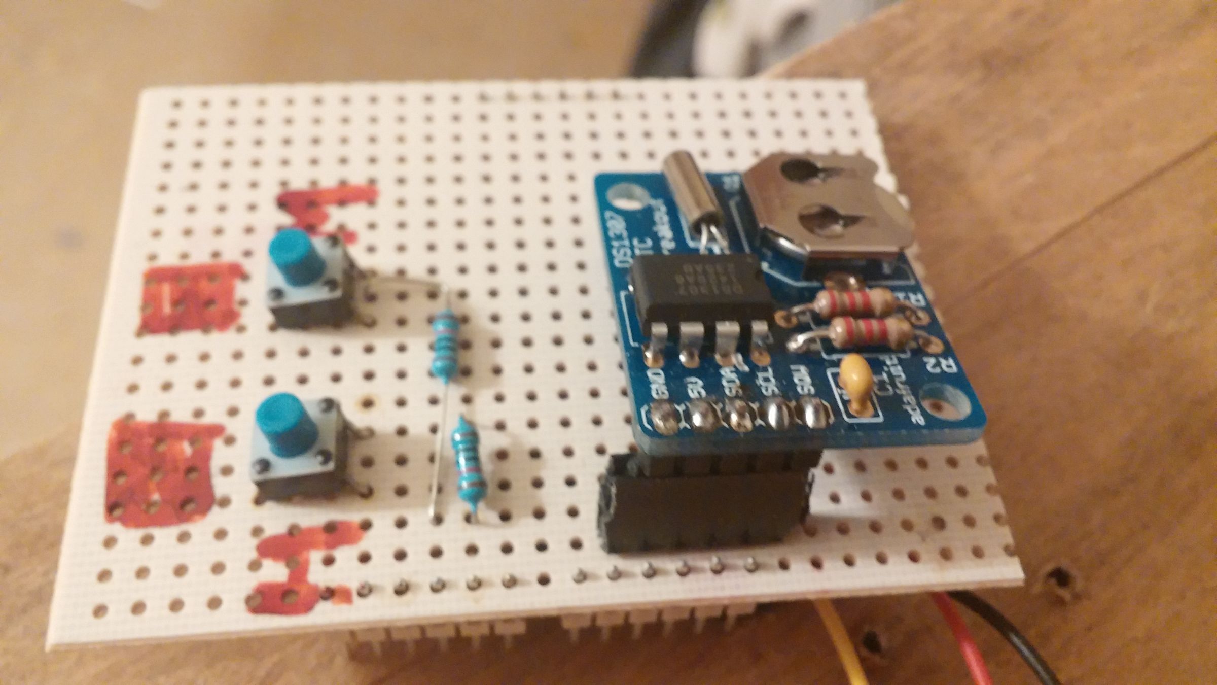 Linear Clock Using Arduino + DS1307 + Neopixel: Re-using Some Hardware. : 5 Steps - Instructables