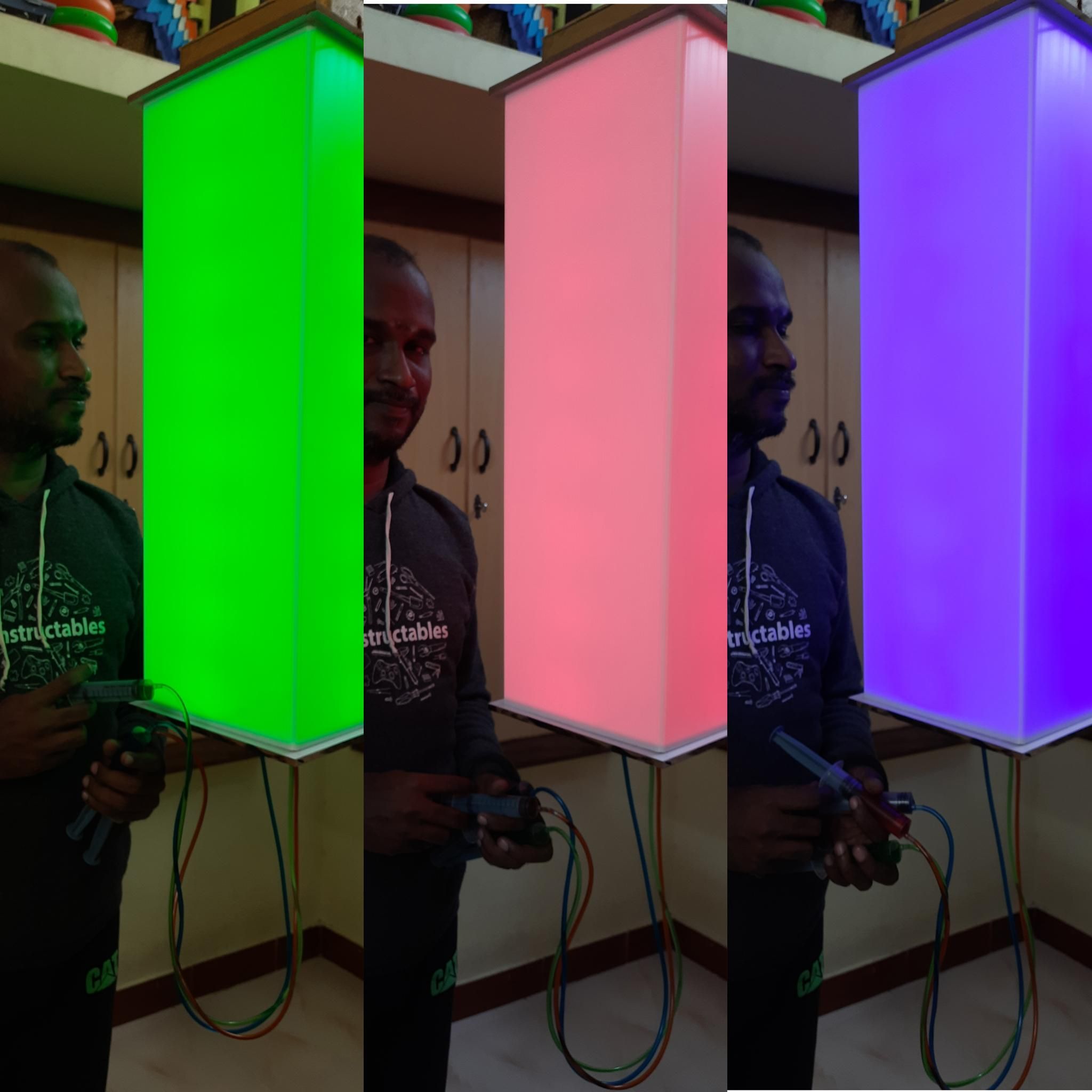Color Injection Lamp - Jumbo Size : 27 Steps (with Pictures ...