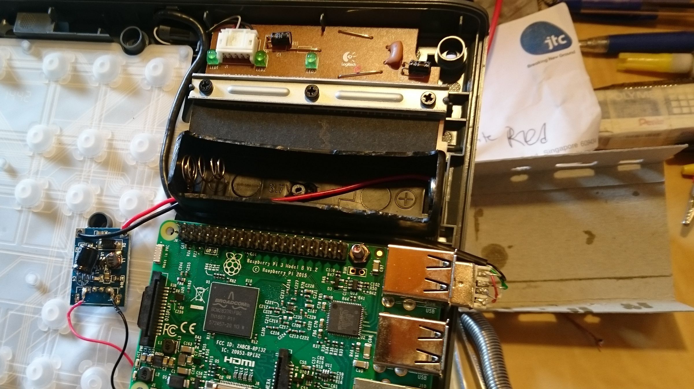 KeyPi - a Cheap Portable Raspberry Pi 3 Laptop Under $80 : 11 Steps ...