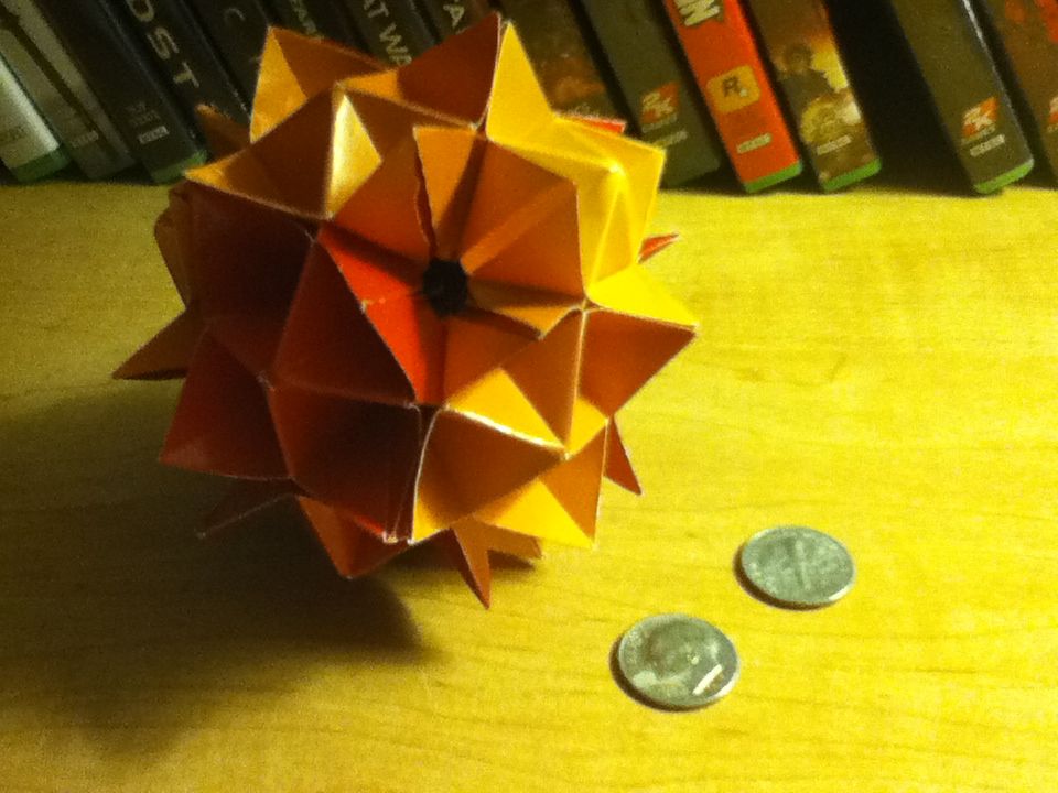 Origami Spiky Cuboctahedron : 4 Steps (with Pictures) - Instructables