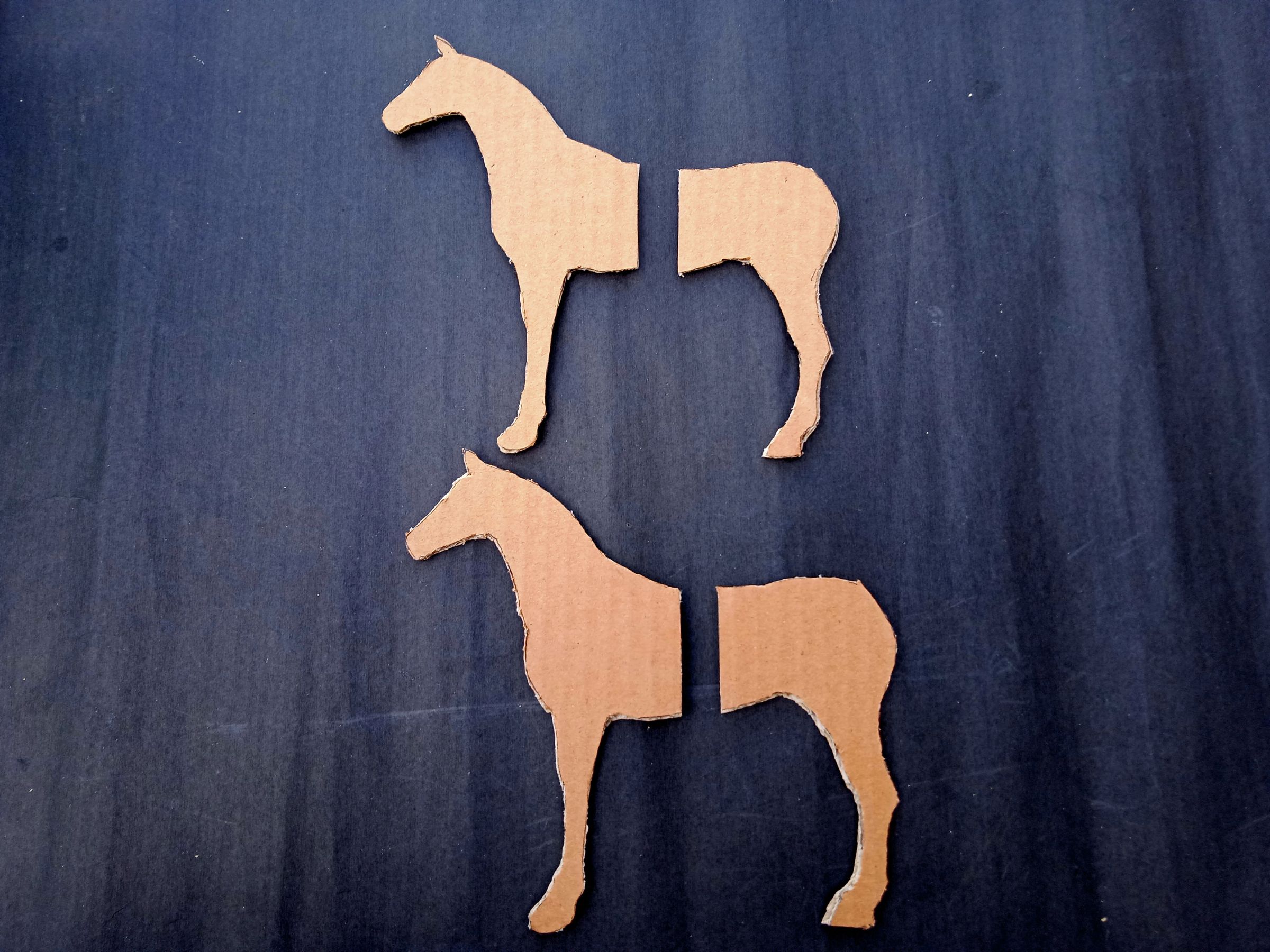 Easy Cardboard Running Horse : 6 Steps (with Pictures) - Instructables