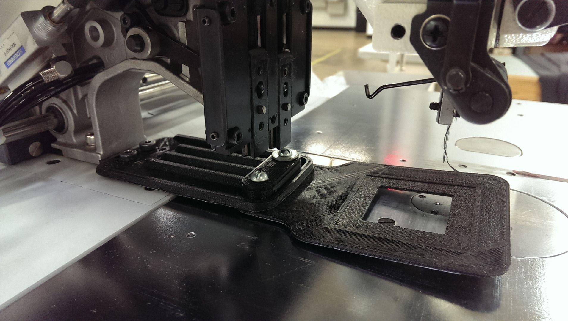 3D Printed Clamps for Programmable Sewing Machines : 6 Steps (with ...
