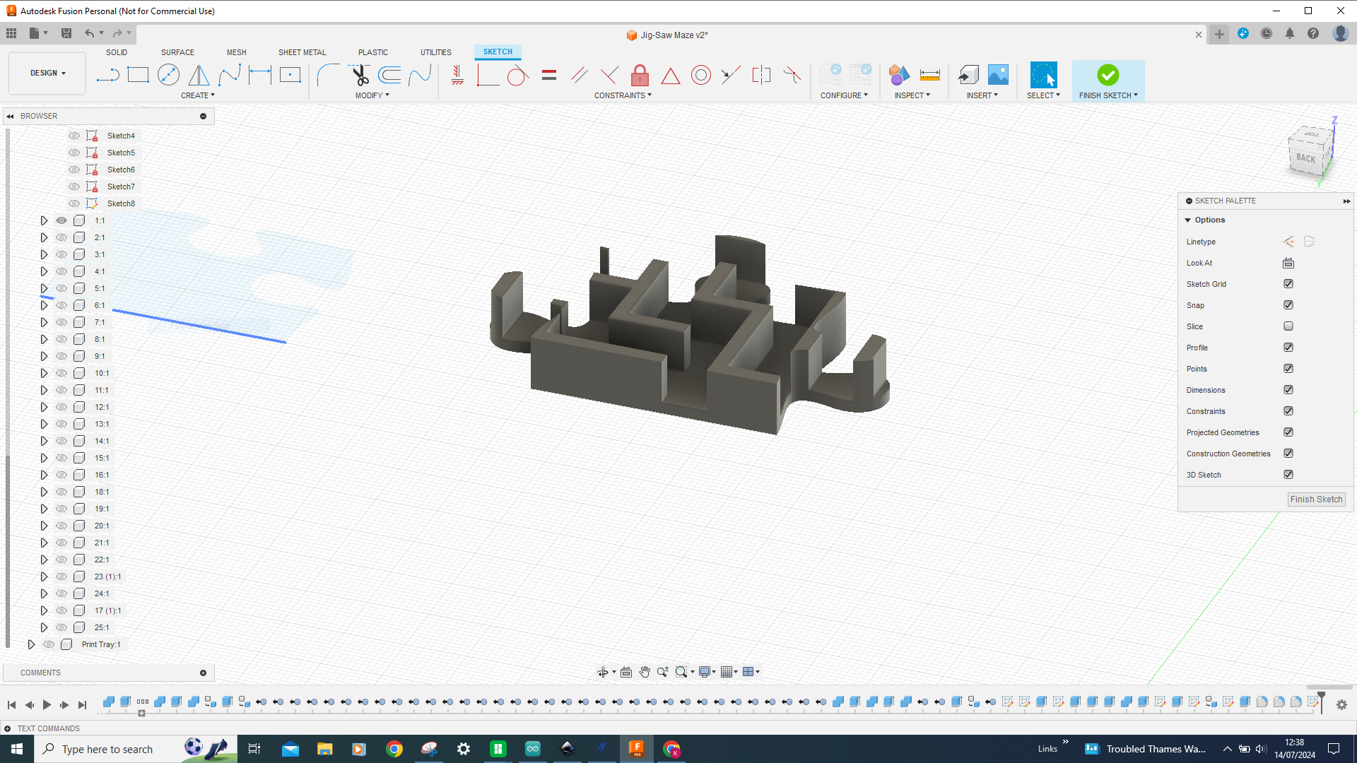 Jig-Saw Maze Multi Puzzle 3D Print : 5 Steps (with Pictures ...