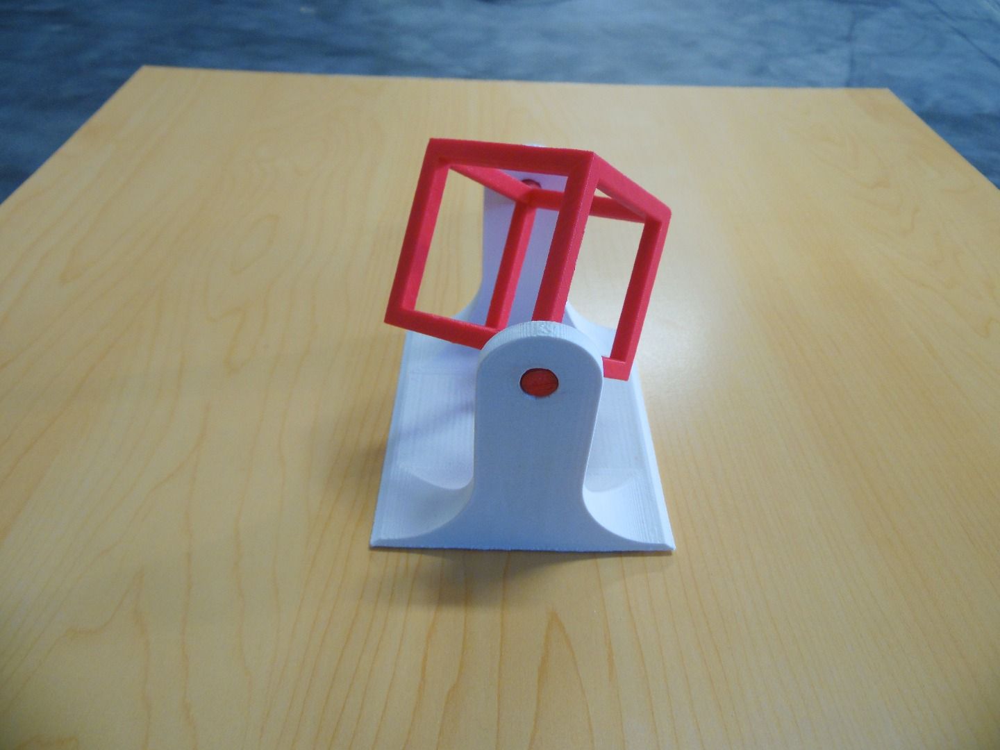 3D Printed Wire Frame Cube Spinner Desk Toy - Instructables