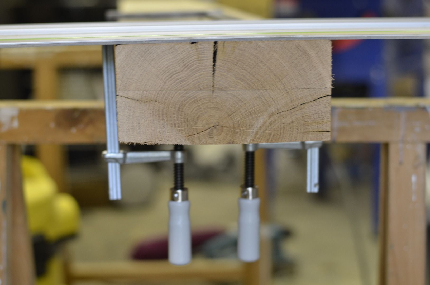 Oak Beam Dinner Table : 7 Steps (with Pictures) - Instructables