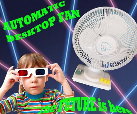 Automatic Desktop Fan : 7 Steps (with Pictures) - Instructables