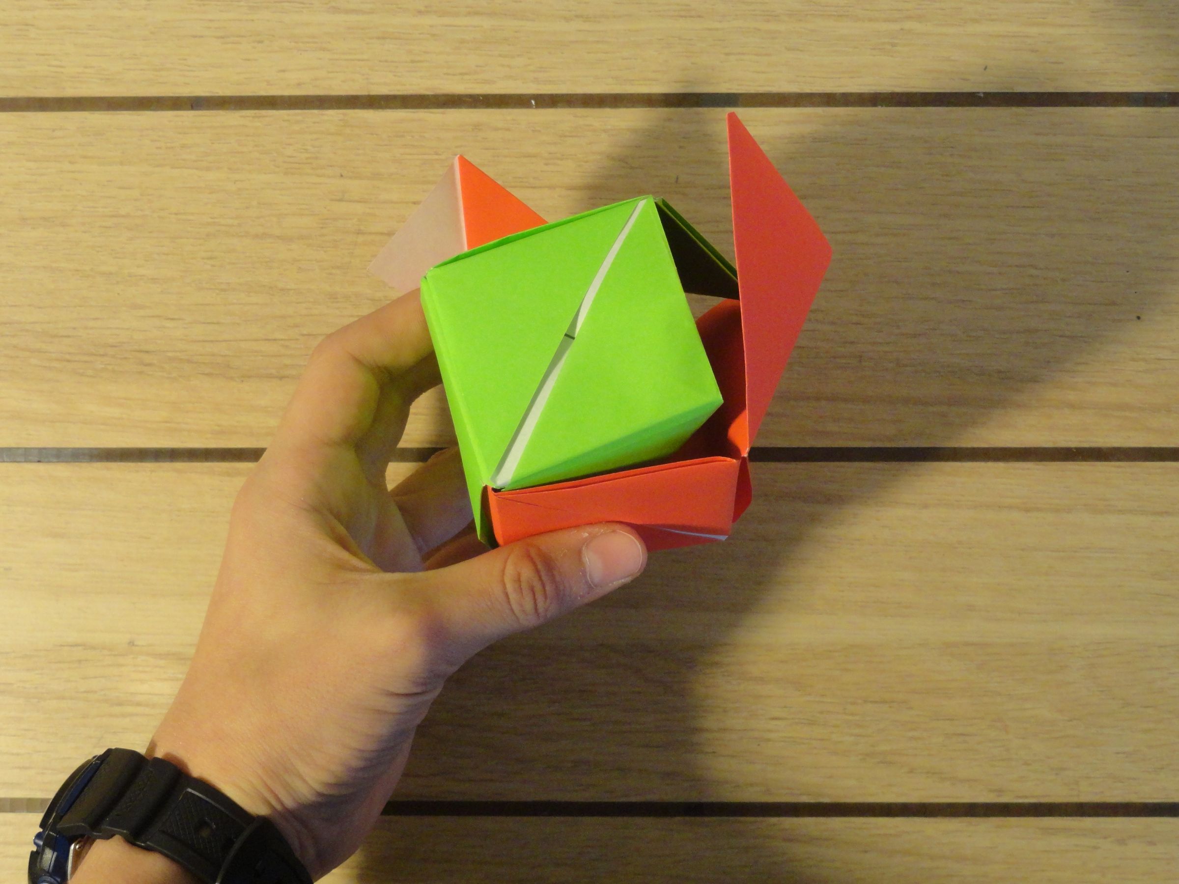 Origami Magic Rose Cube : 17 Steps (with Pictures) - Instructables