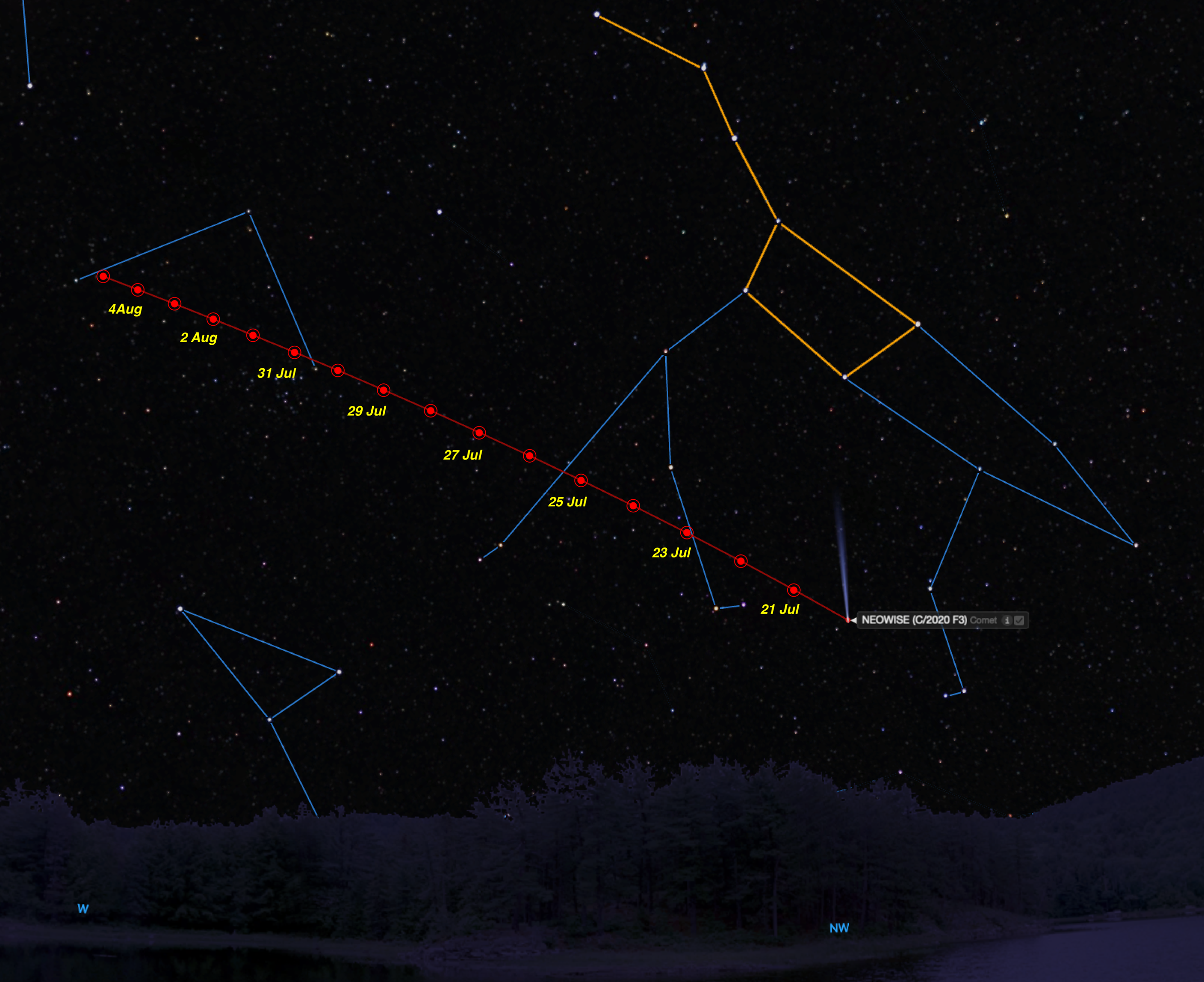 Photographing Comets From Your Backyard : 9 Steps (with Pictures) - Instructables